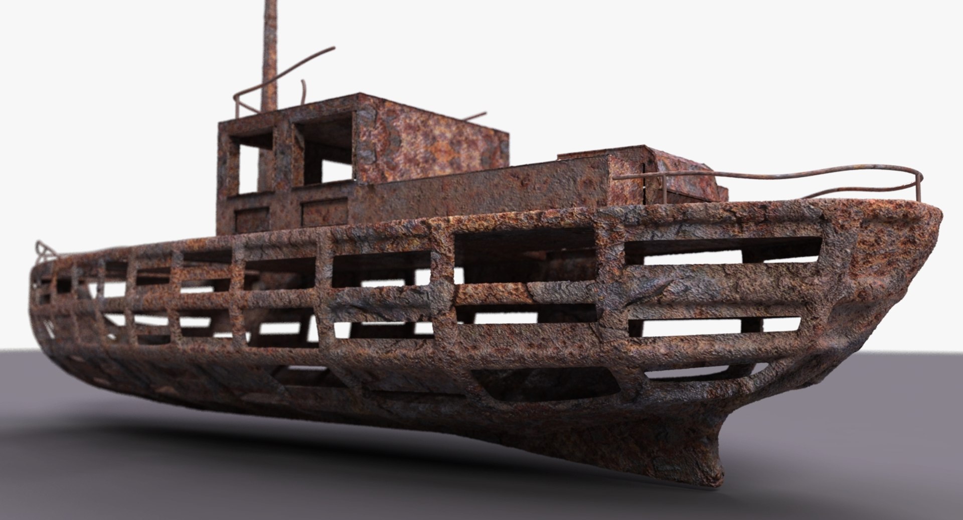 3d Wreck Model