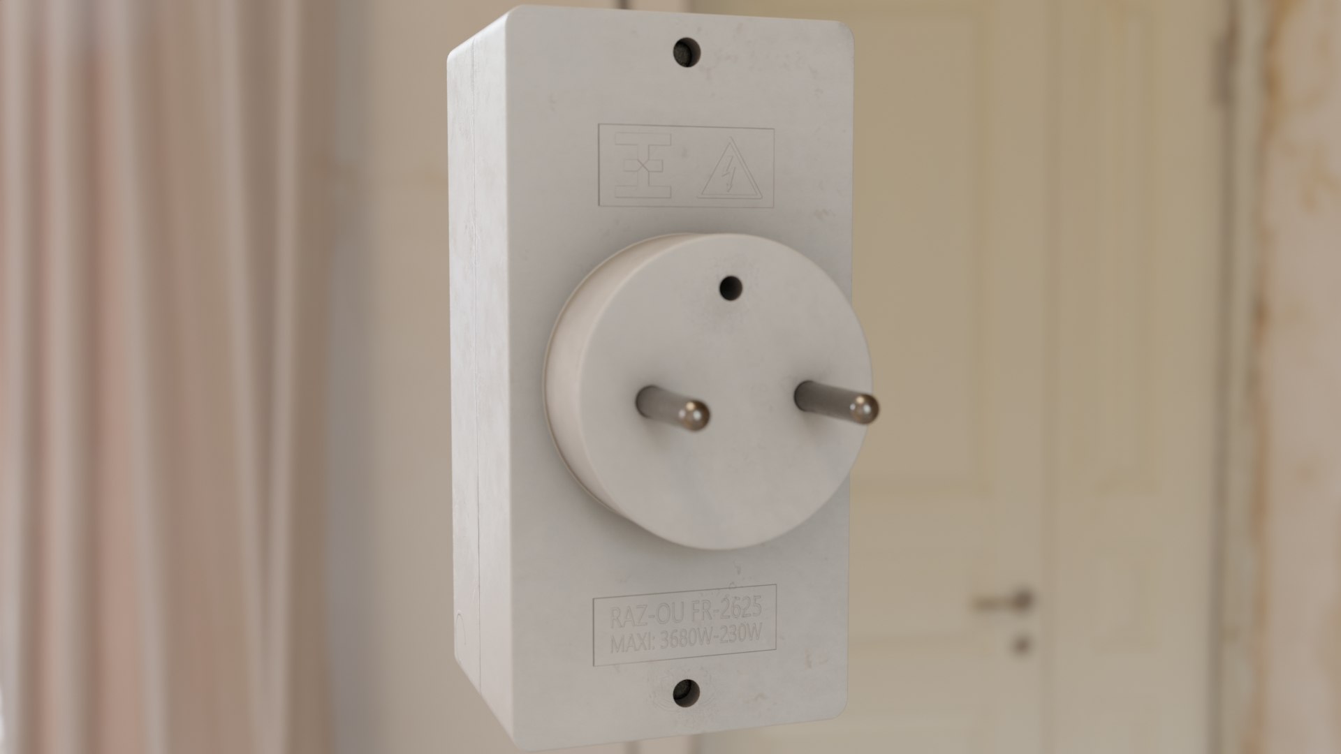 Free 3D Power Strip Model - TurboSquid 2250363