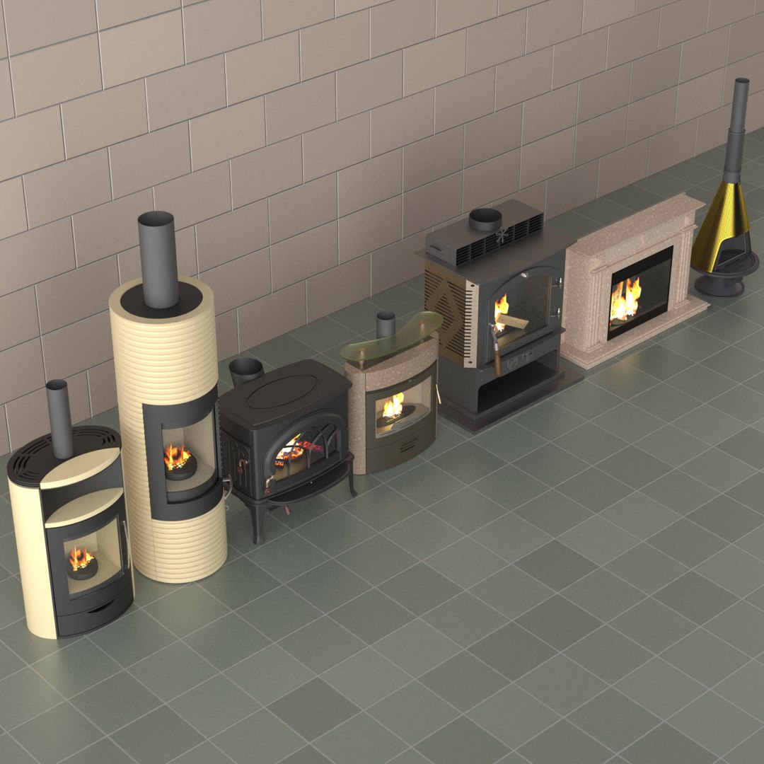 3ds max fireplace maxwell