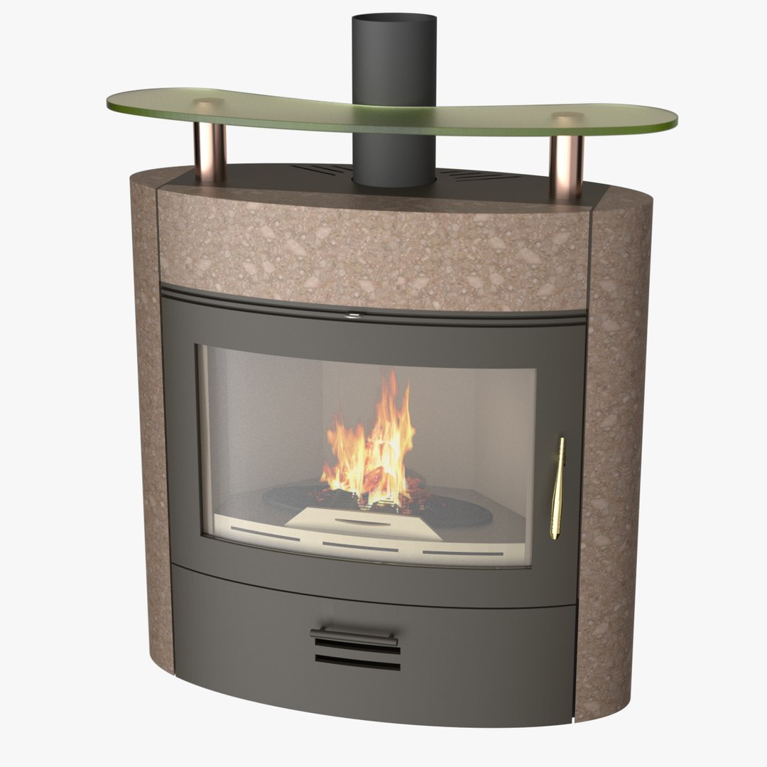 3ds max fireplace maxwell
