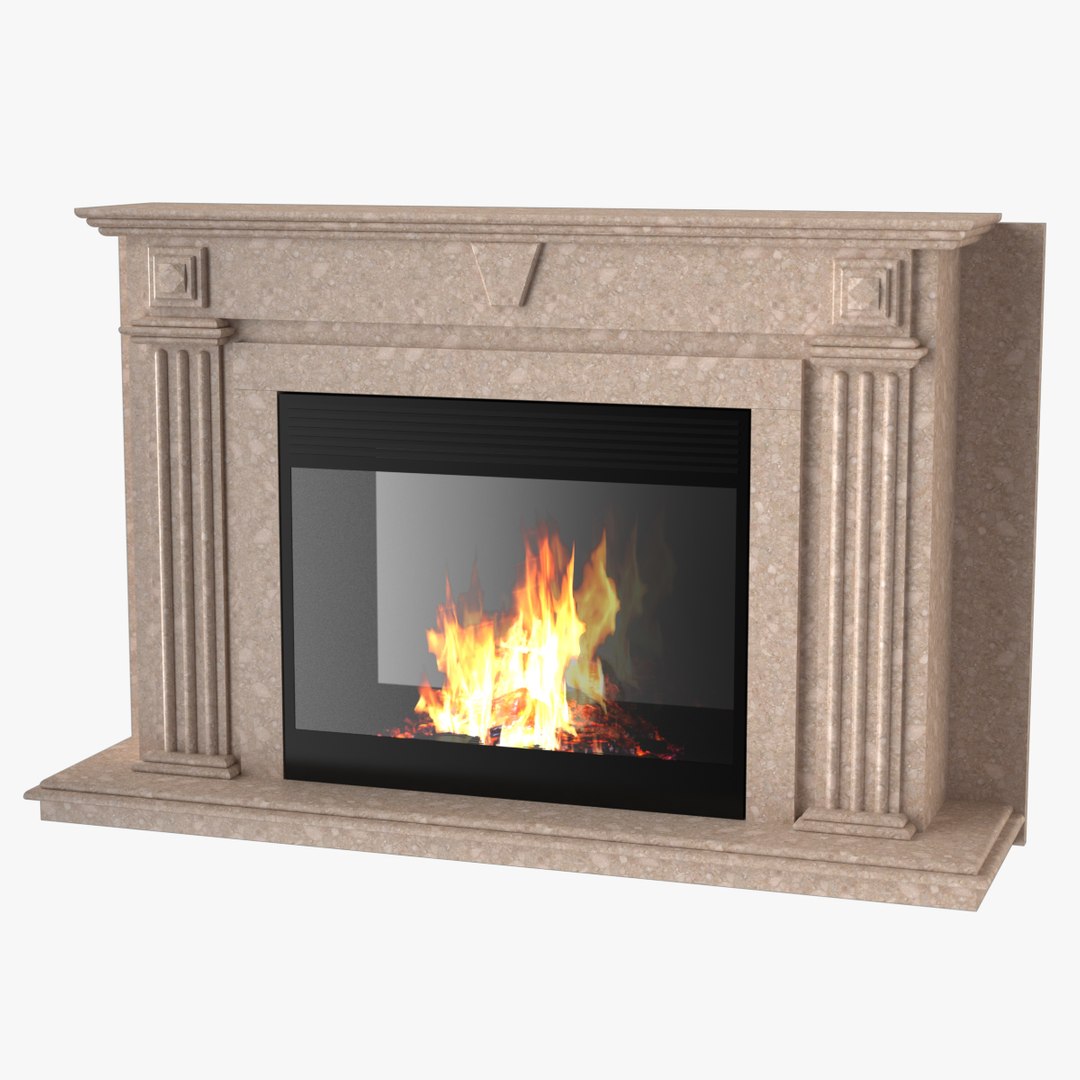 3ds max fireplace maxwell