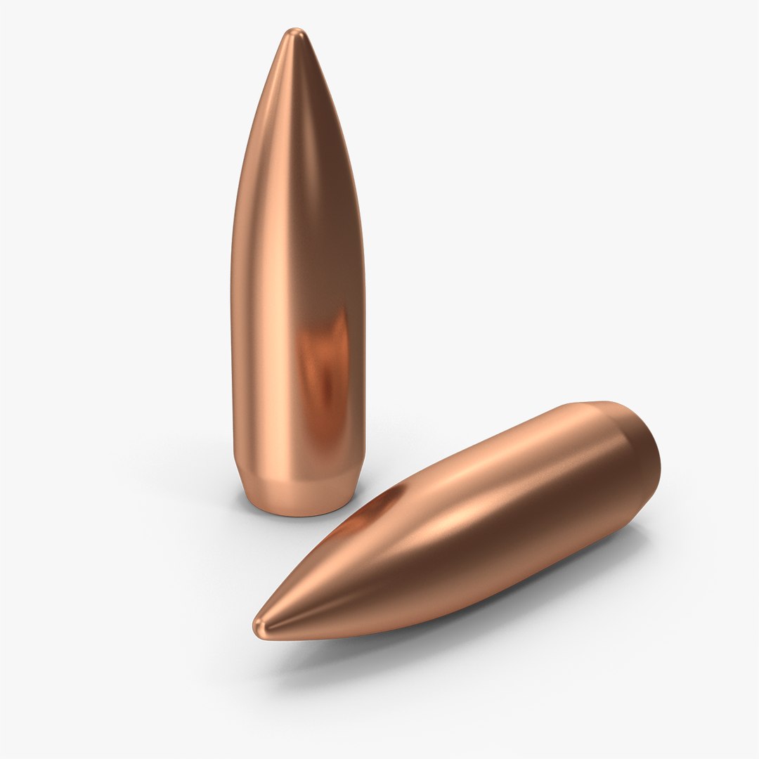 3D Model Rifle Bullets - TurboSquid 1960993