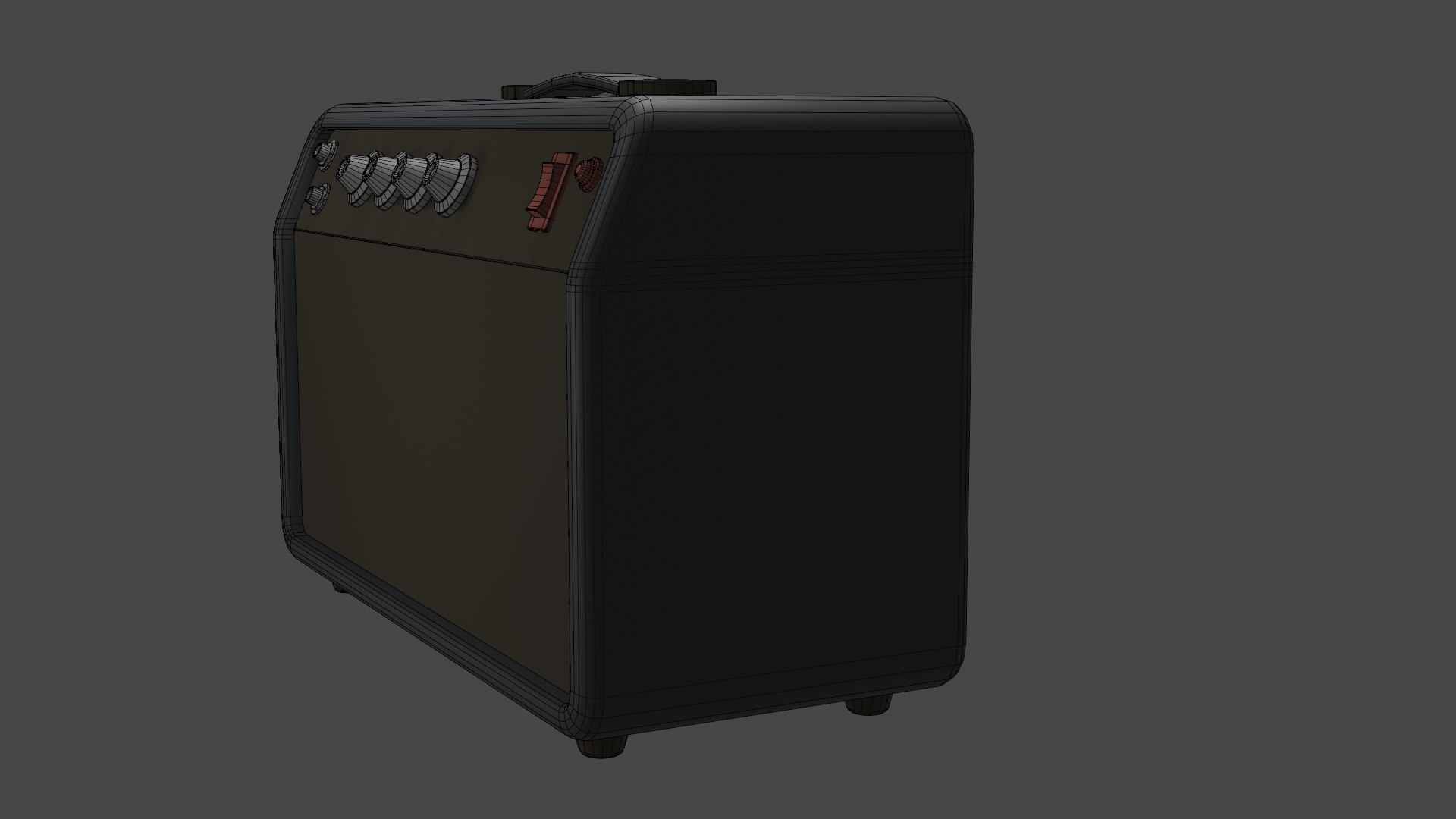 Free Old Musical Instrument Amplifier Radio 3D Model - TurboSquid 2261226