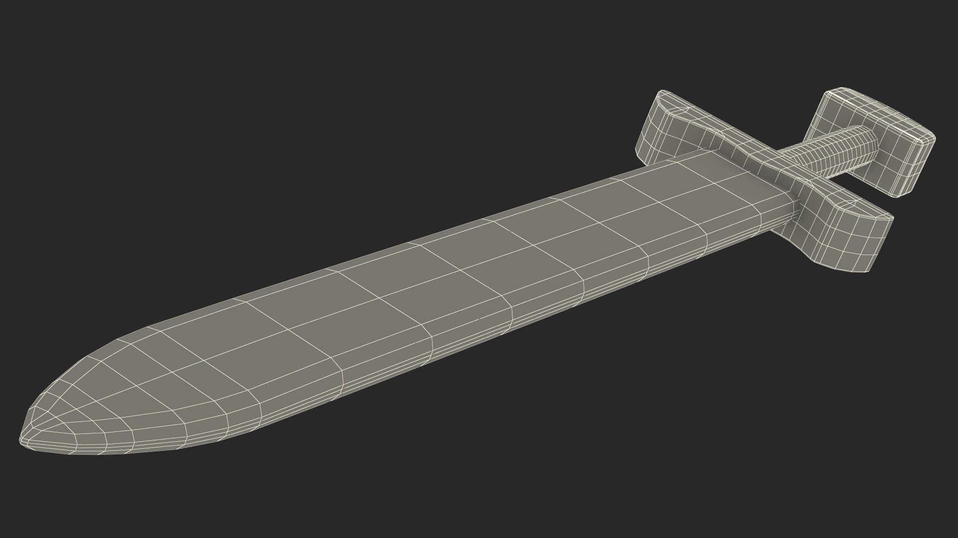 Wooden Practice Sword Fur 3D Model - TurboSquid 2207702