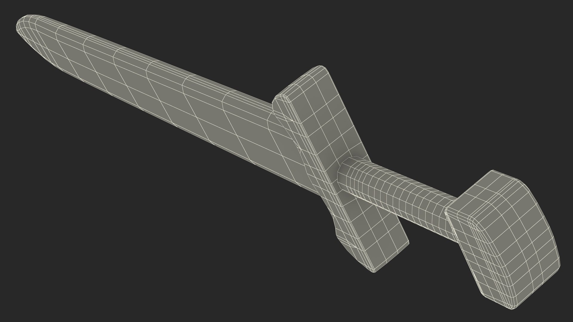 Wooden Practice Sword Fur 3D Model - TurboSquid 2207702