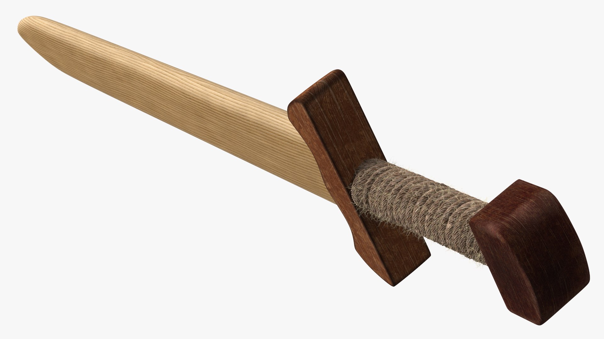 Wooden Practice Sword Fur 3D Model - TurboSquid 2207702