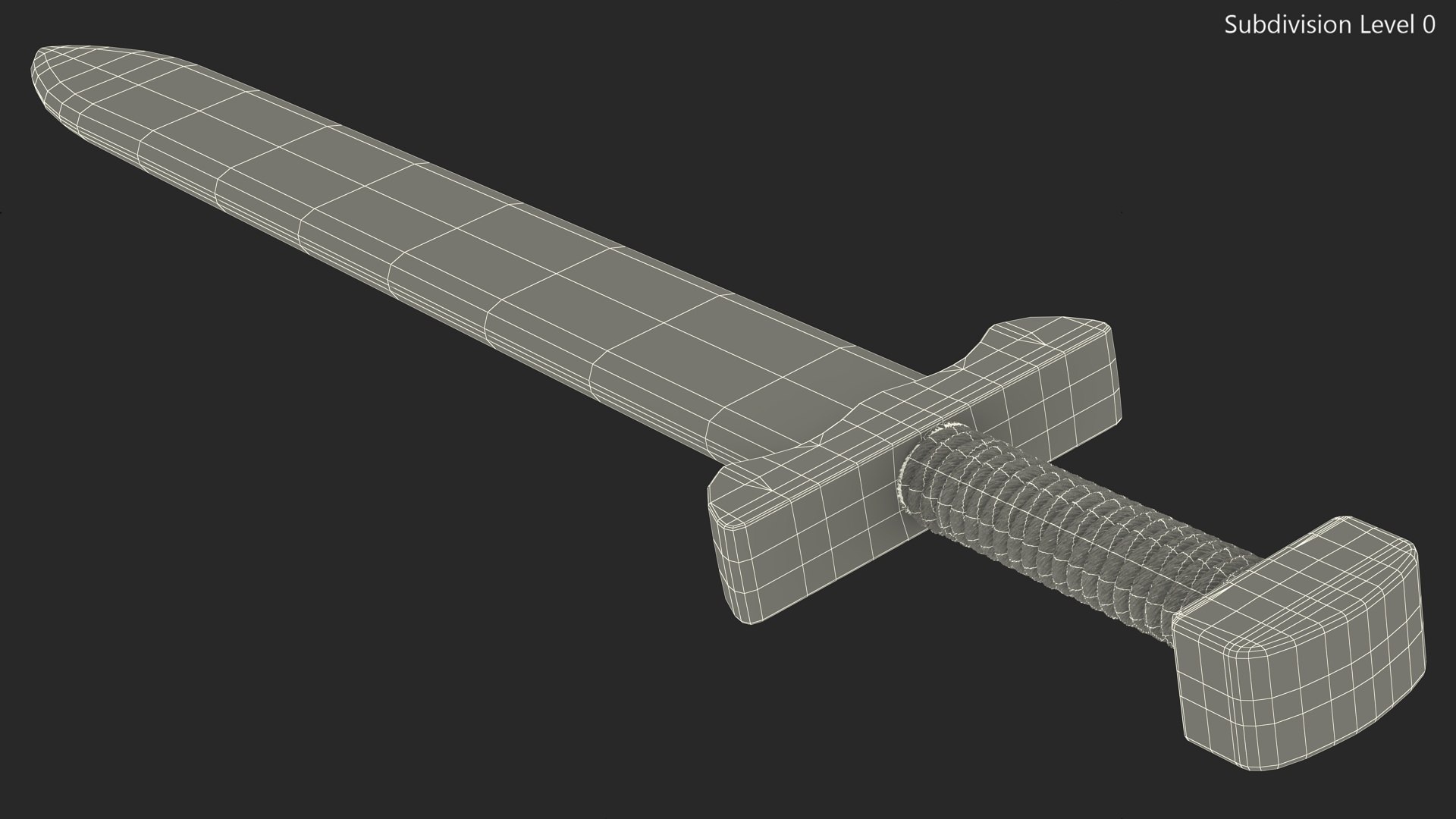 Wooden Practice Sword Fur 3D Model - TurboSquid 2207702