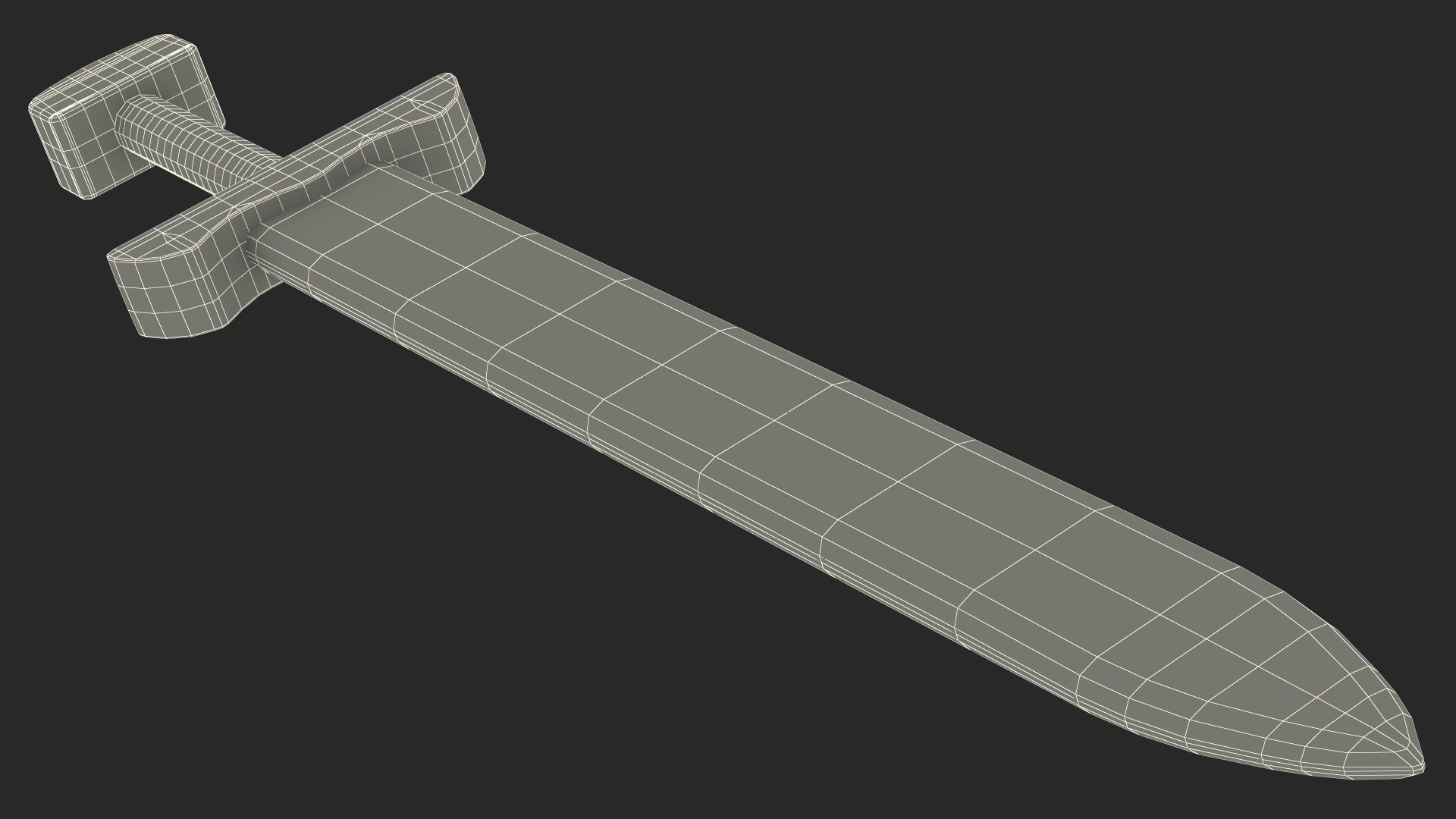 Wooden Practice Sword Fur 3D Model - TurboSquid 2207702