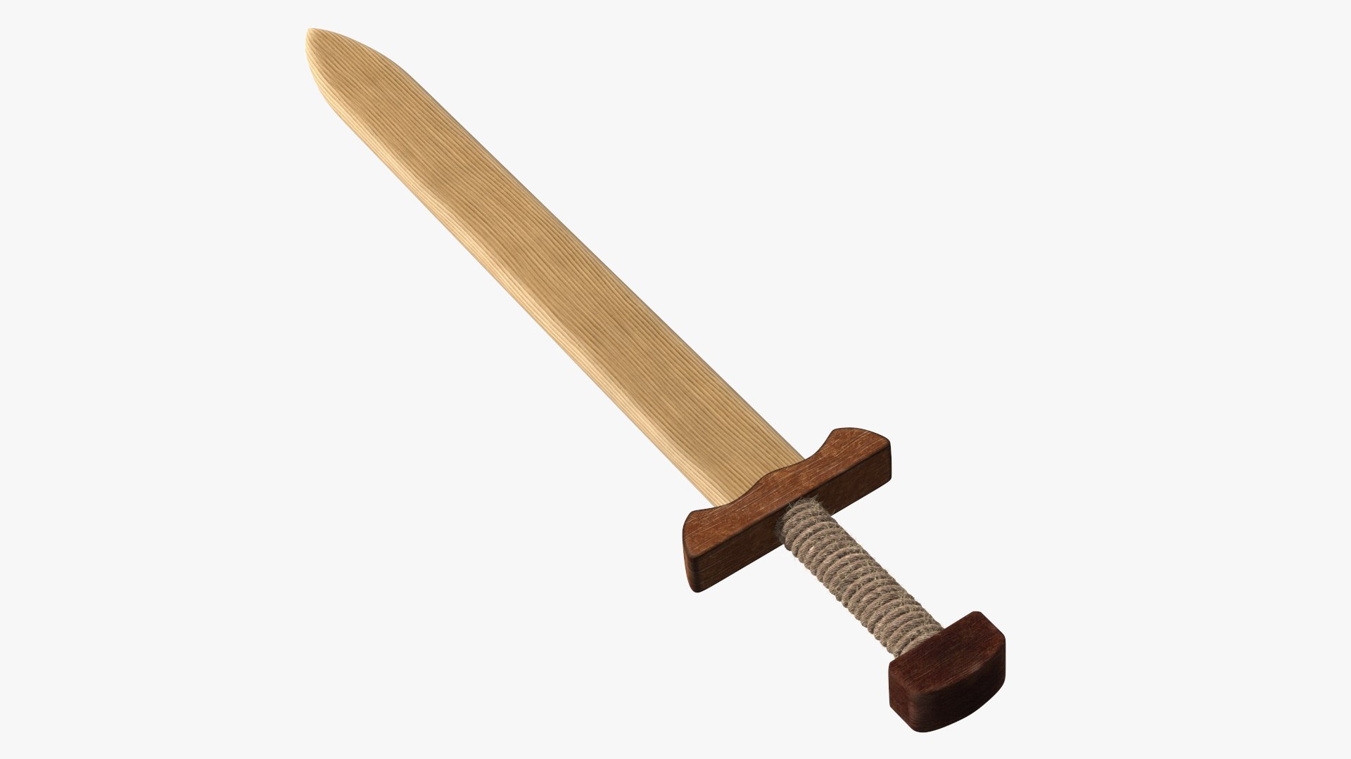 Wooden Practice Sword Fur 3D Model - TurboSquid 2207702