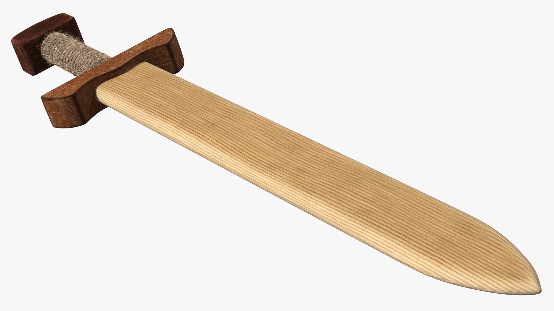 Wooden Practice Sword Fur 3D Model - TurboSquid 2207702