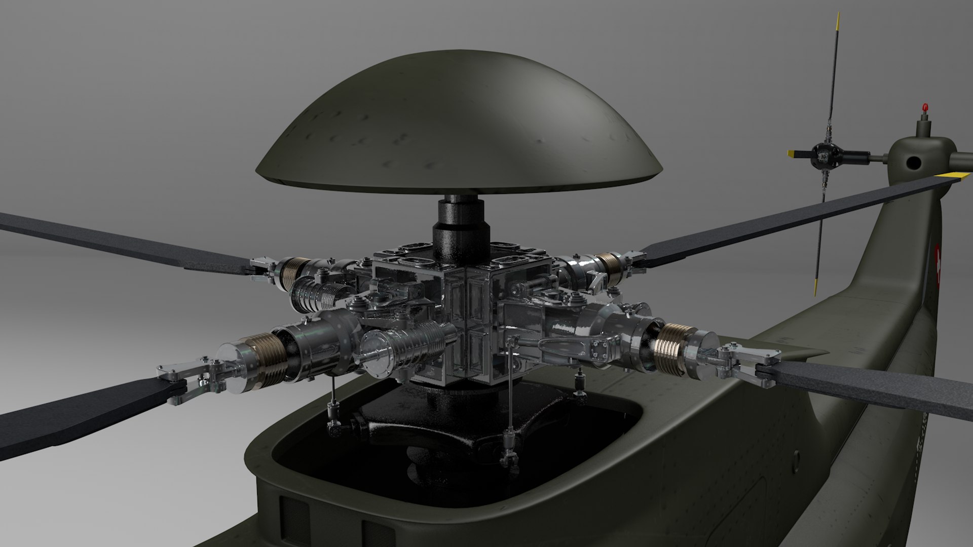 3D Eurocopter As332 Swiss Air Force Model - TurboSquid 1384430