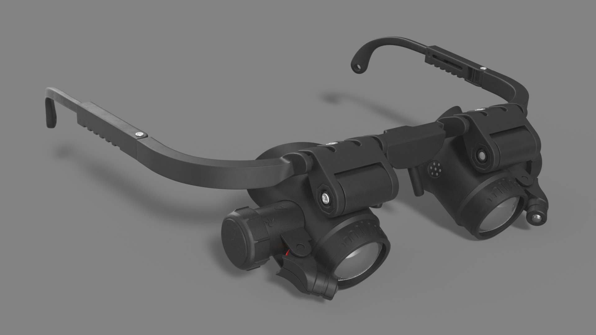 Glass Binocular Magnifiers Collection 3D - TurboSquid 2209202