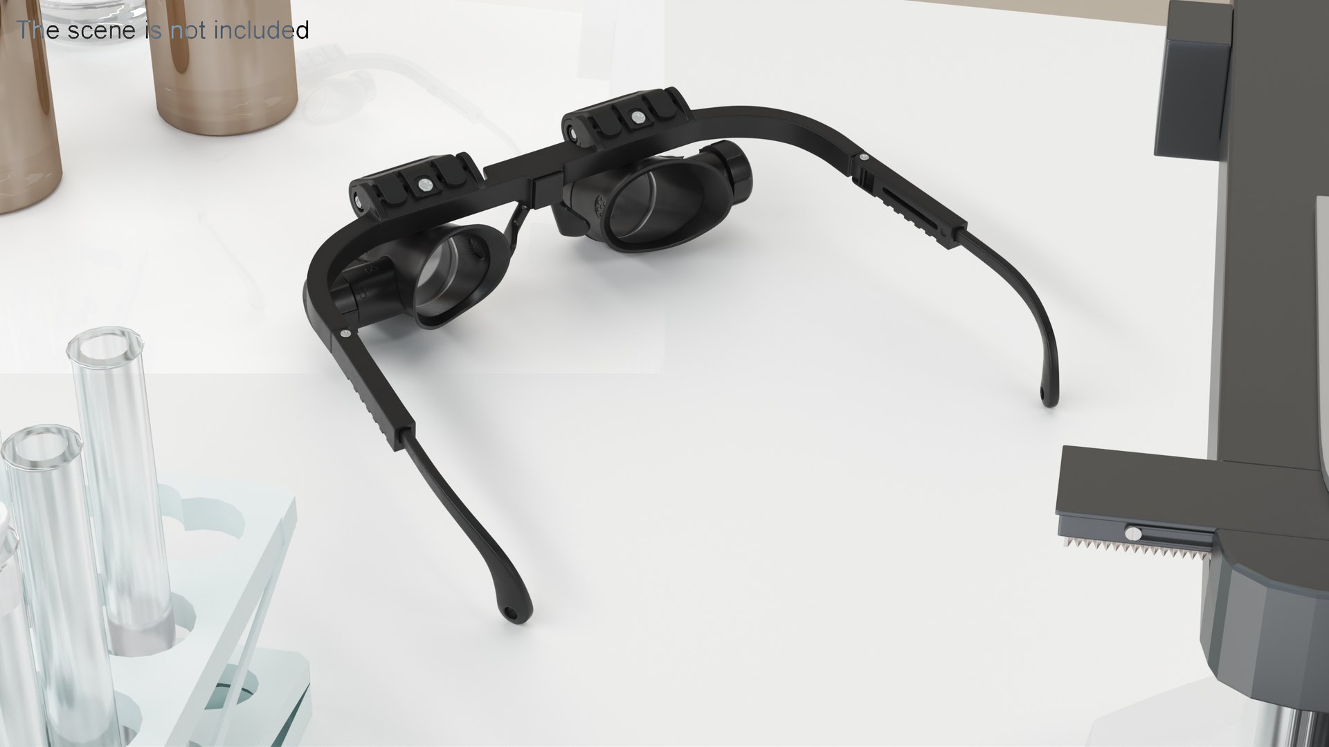 Glass Binocular Magnifiers Collection 3D - TurboSquid 2209202