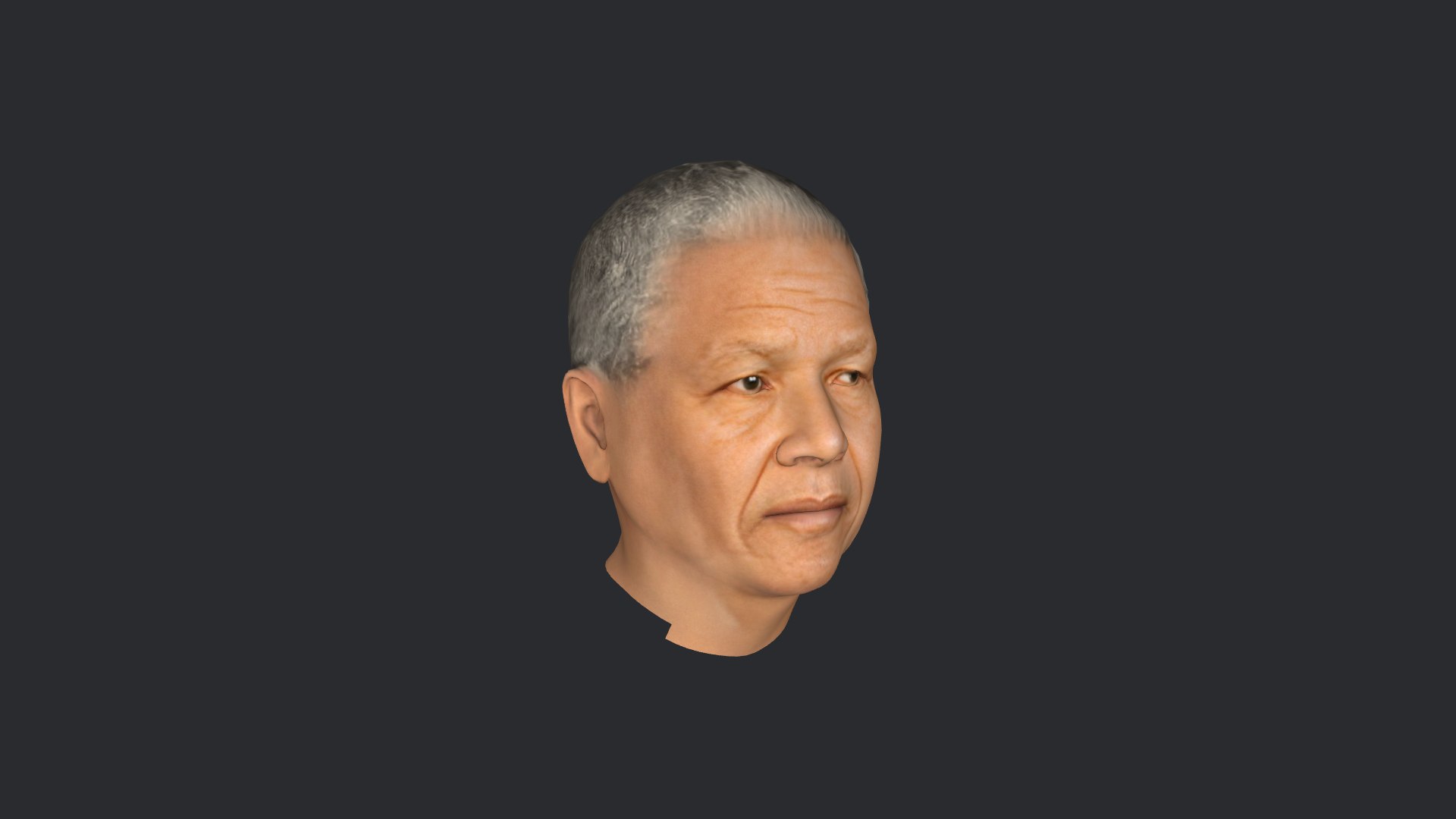 Nelson Mandela Hyper Realistic Full Body Fully Rigged 3D Character 3D ...