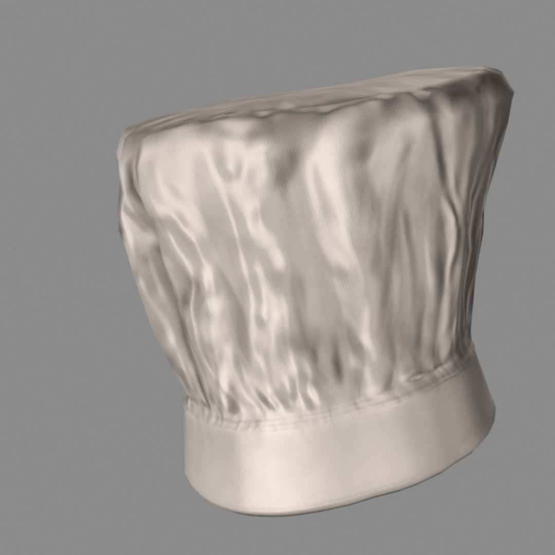 Chefs Hat 3d Model