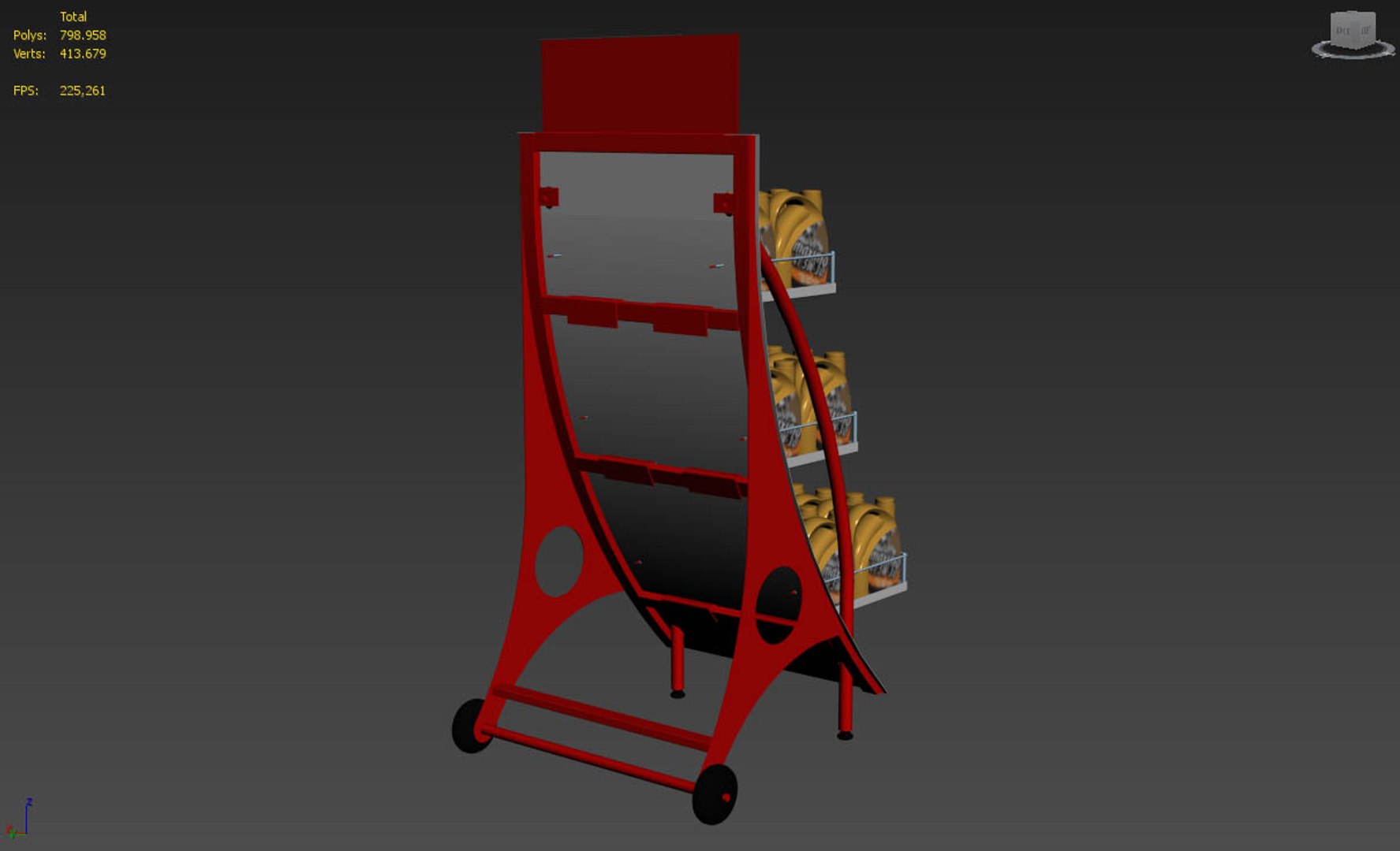 3D Model Oil Stand - TurboSquid 1451149