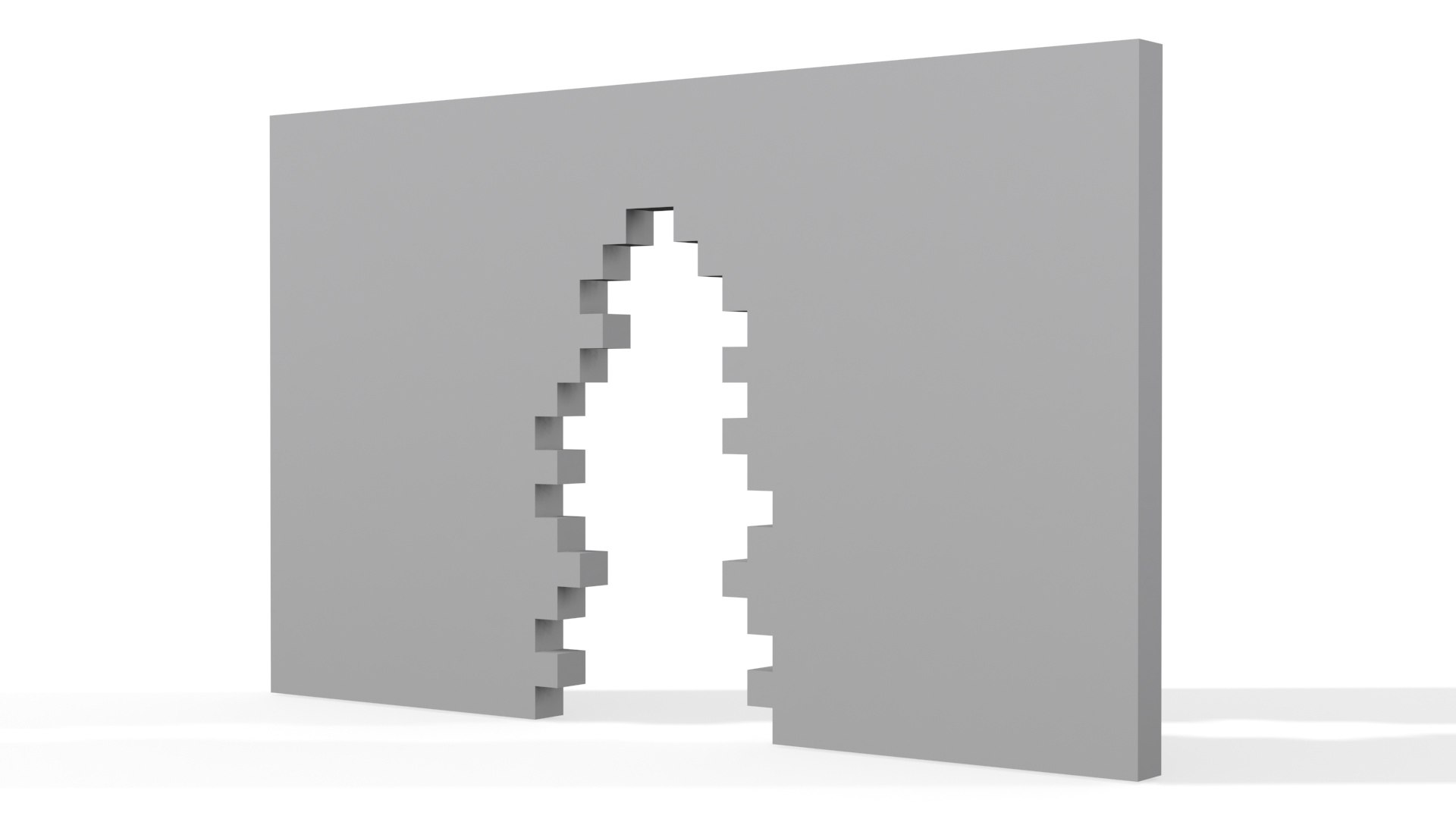 Broken Wall Model - TurboSquid 1331841