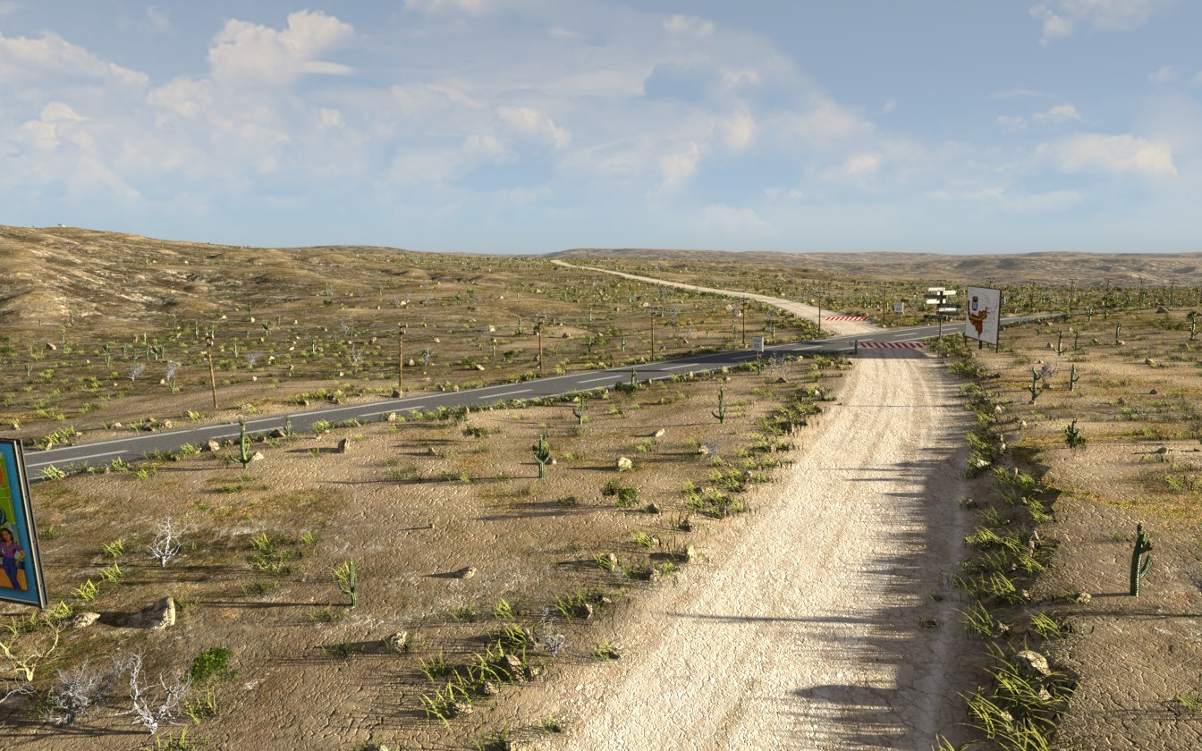 3D route 66 blender model - TurboSquid 1396084