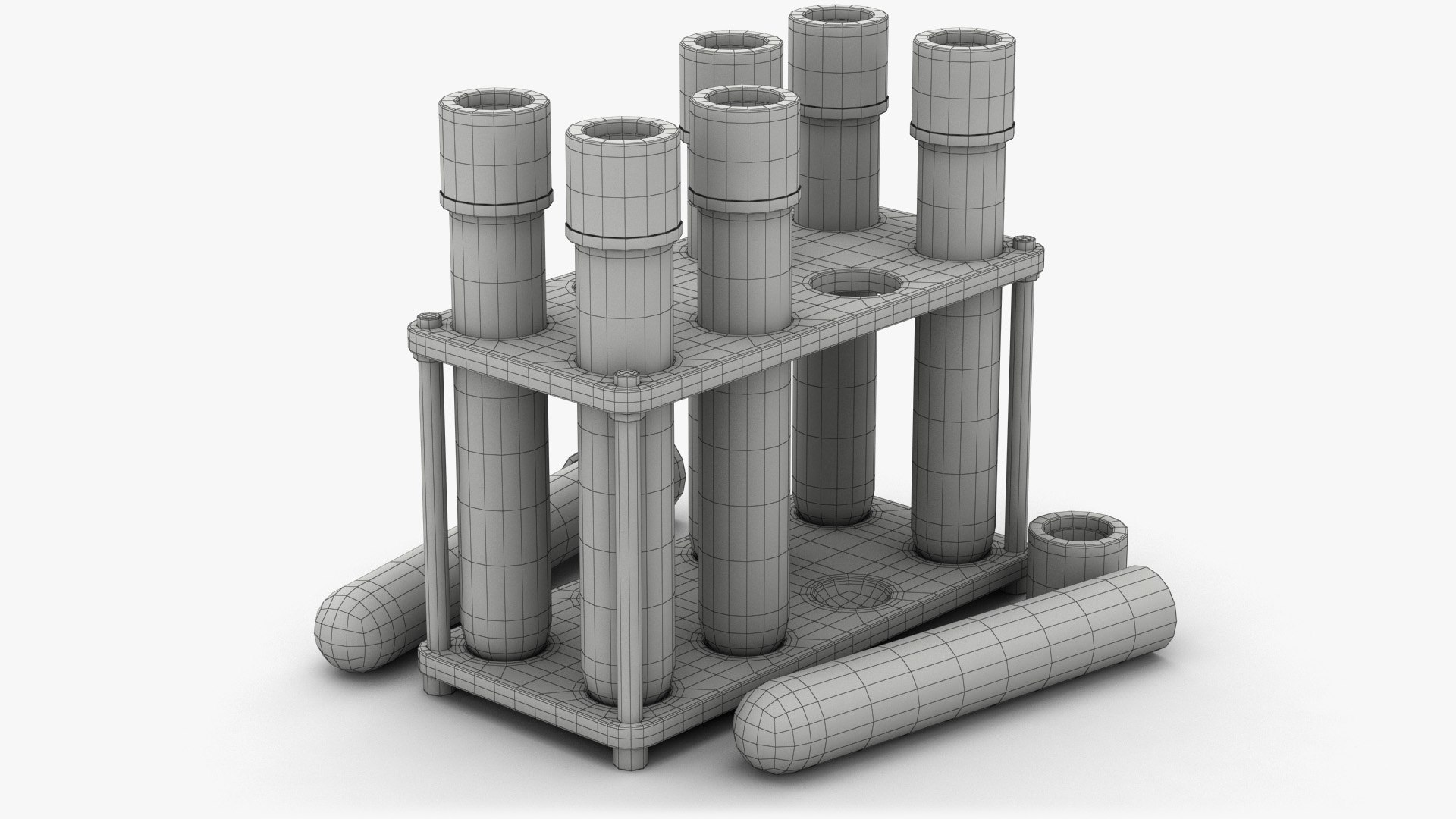 Test Tubes 3D model - TurboSquid 1722669