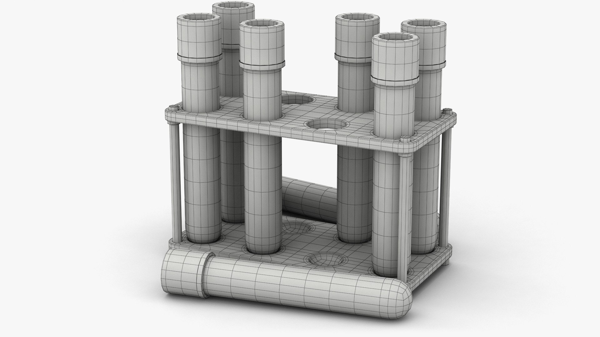 Test Tubes 3D model - TurboSquid 1722669