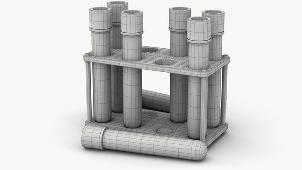 Test Tubes 3D model - TurboSquid 1722669