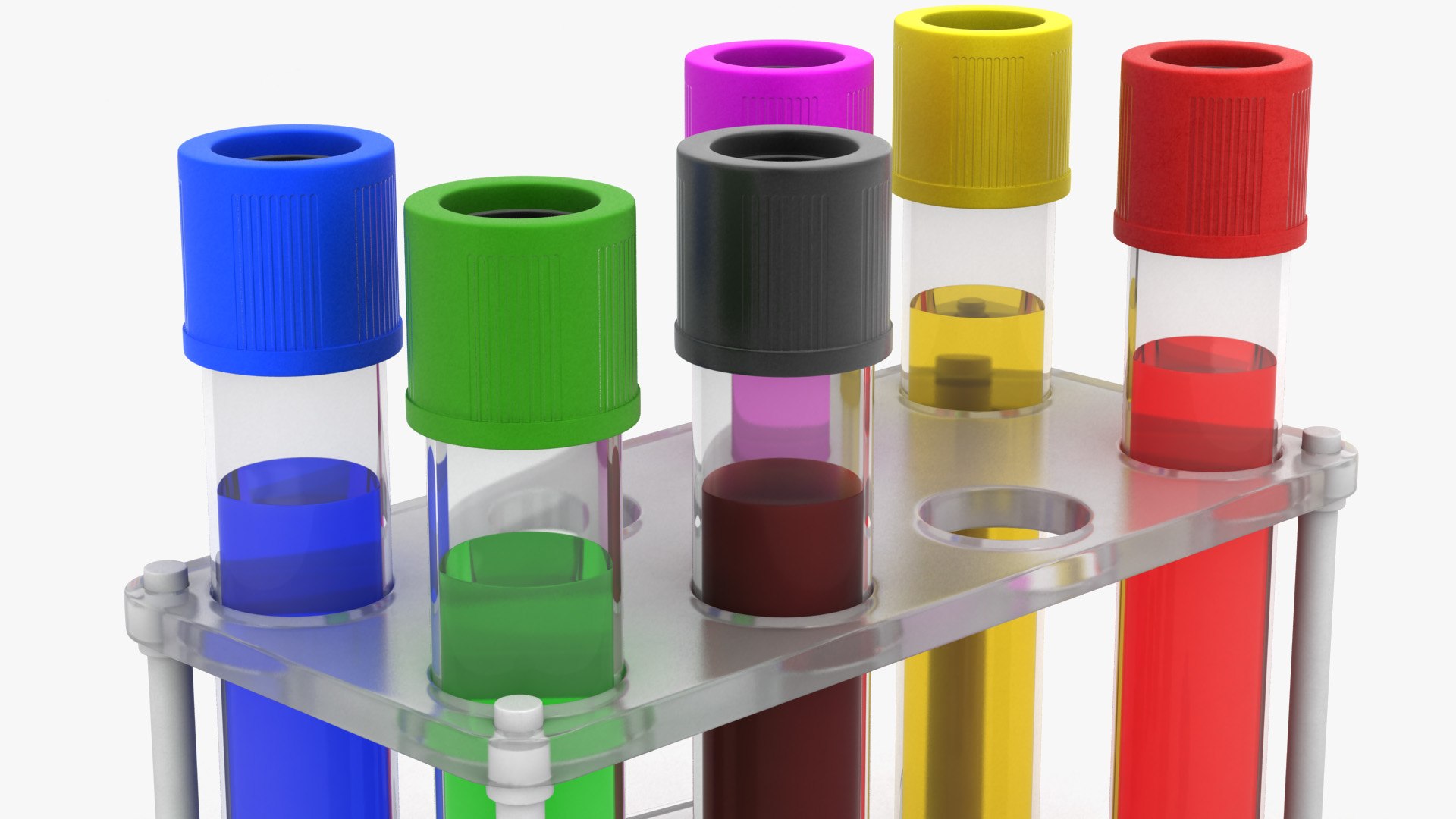 Test Tubes 3D model - TurboSquid 1722669