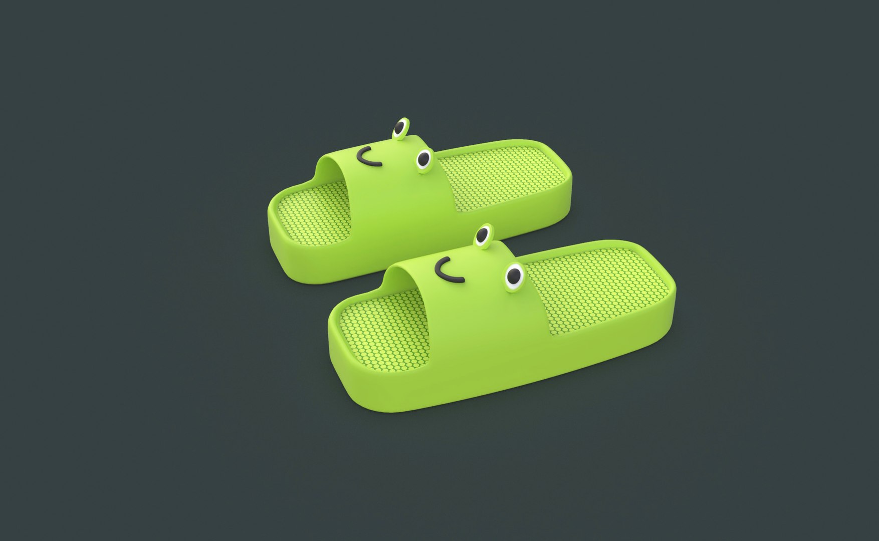 3D Model Set 5 Cartoon Animal Shape Slippers - TurboSquid 2268137