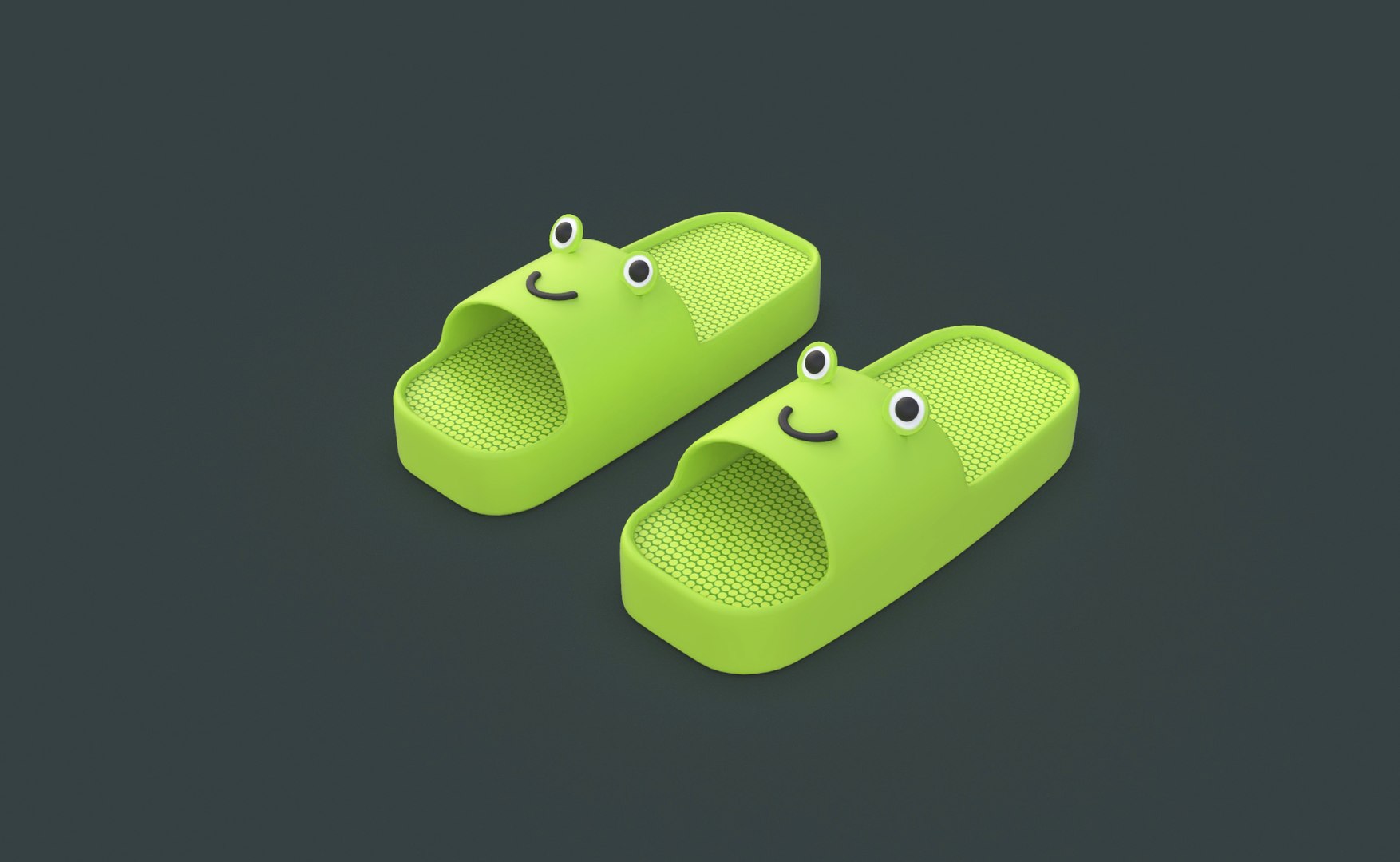 3D Model Set 5 Cartoon Animal Shape Slippers - TurboSquid 2268137