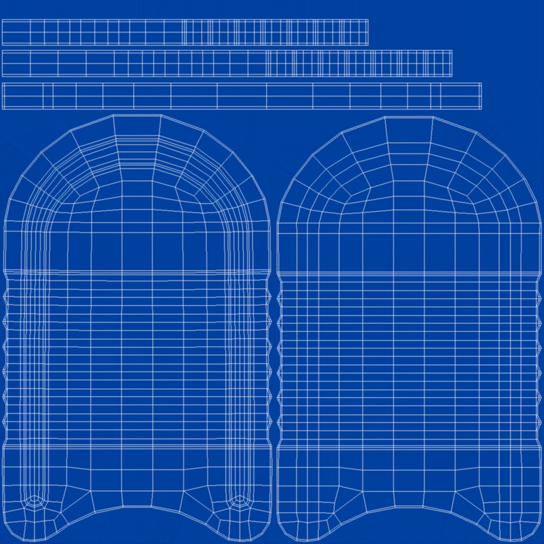3D Swimming Speedo Kickboard Blue Model - TurboSquid 2107342
