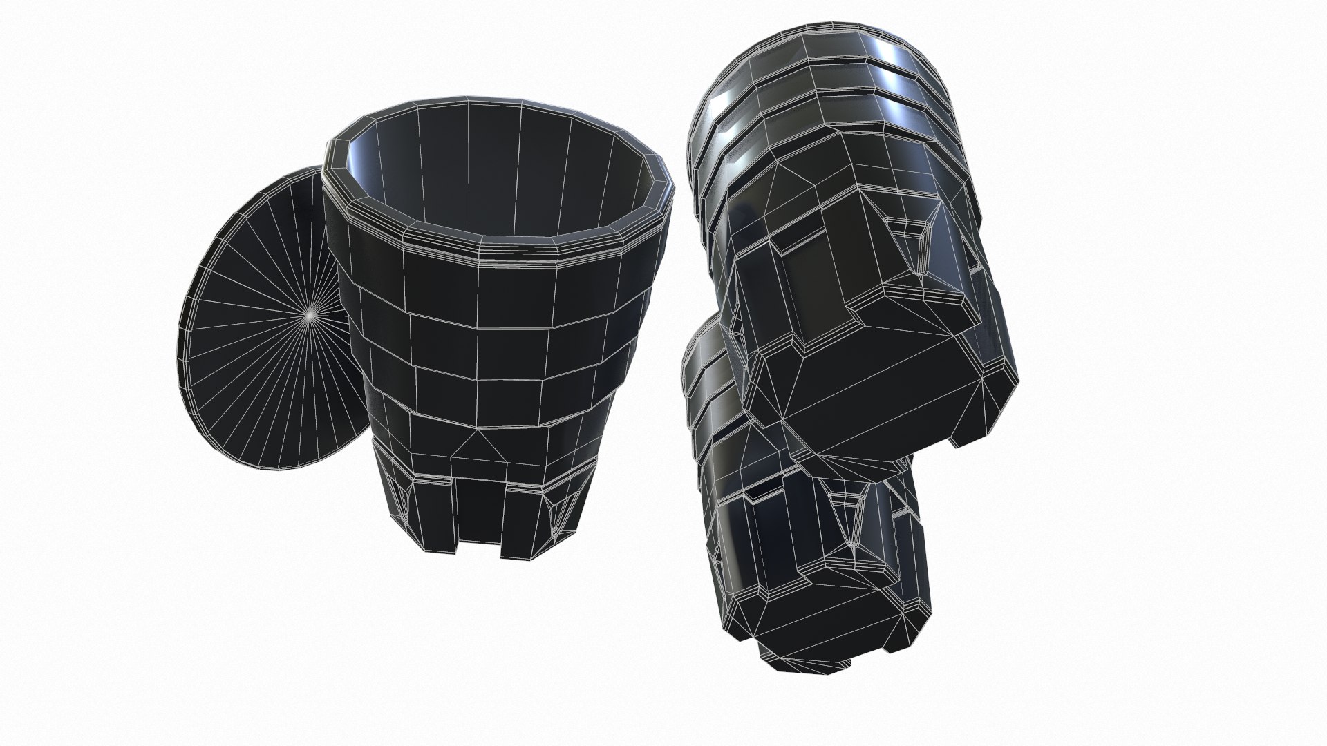 Sand crash barrel 3D model - TurboSquid 1603729