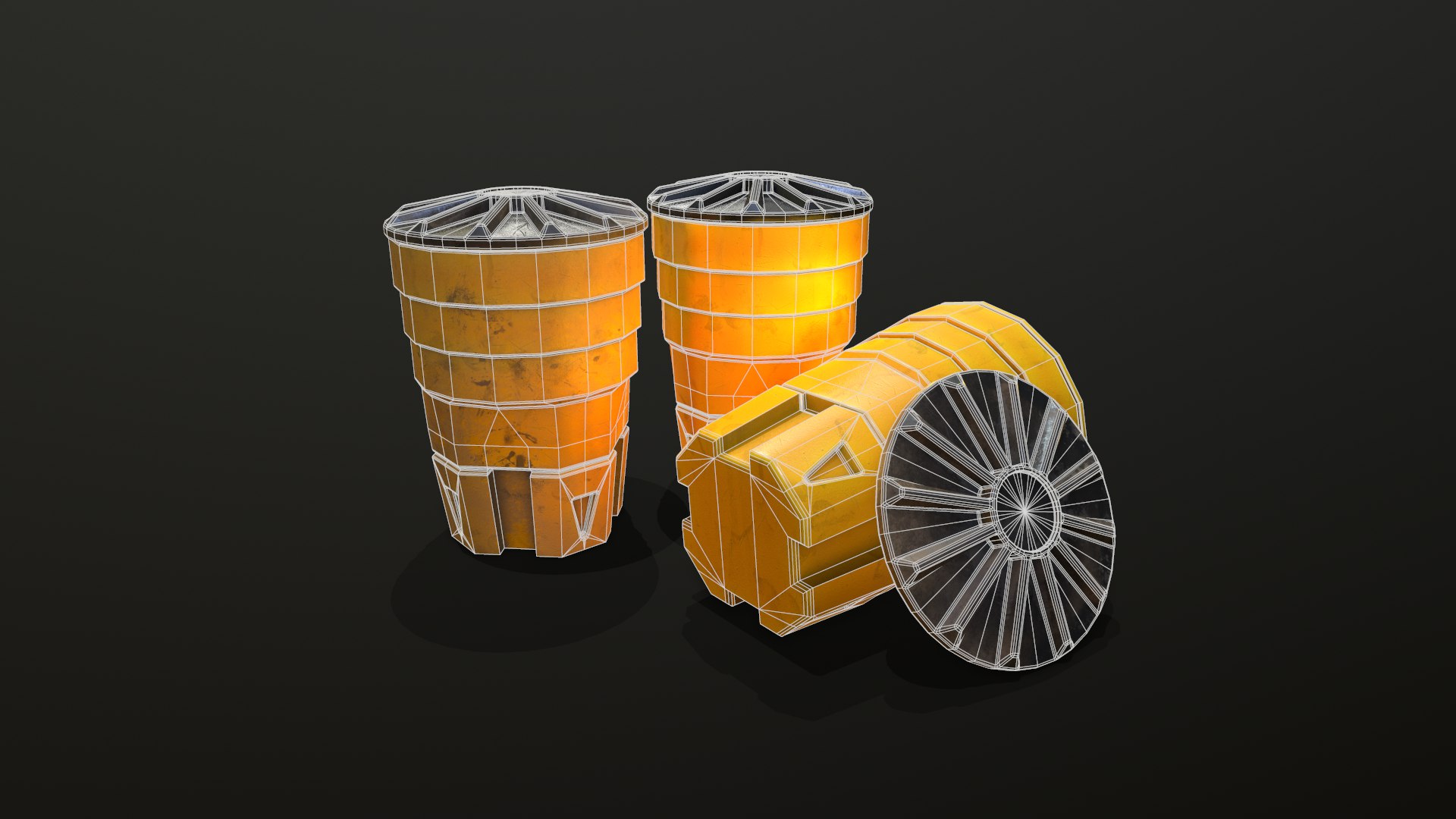 Sand Crash Barrel 3D Model - TurboSquid 1603729