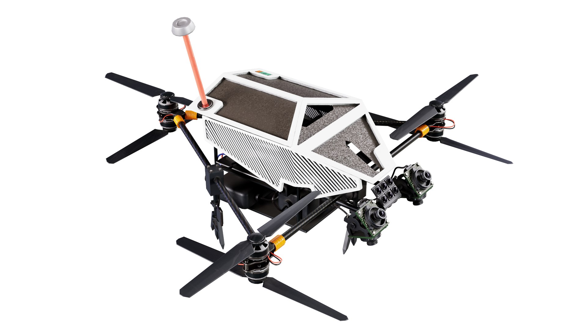 3D ARDEA Scouting Moon Drone Model - TurboSquid 2060003