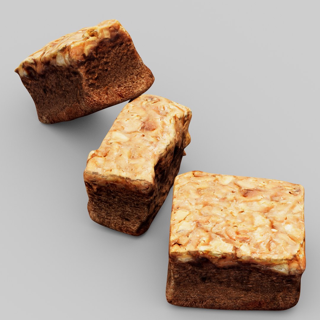 3D ToffeeCake Model - TurboSquid 1892374