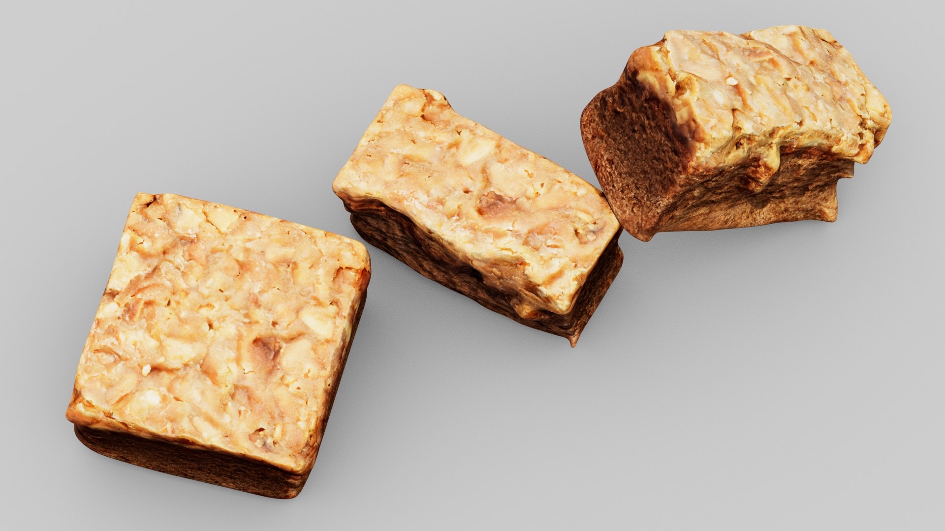 3D ToffeeCake Model - TurboSquid 1892374