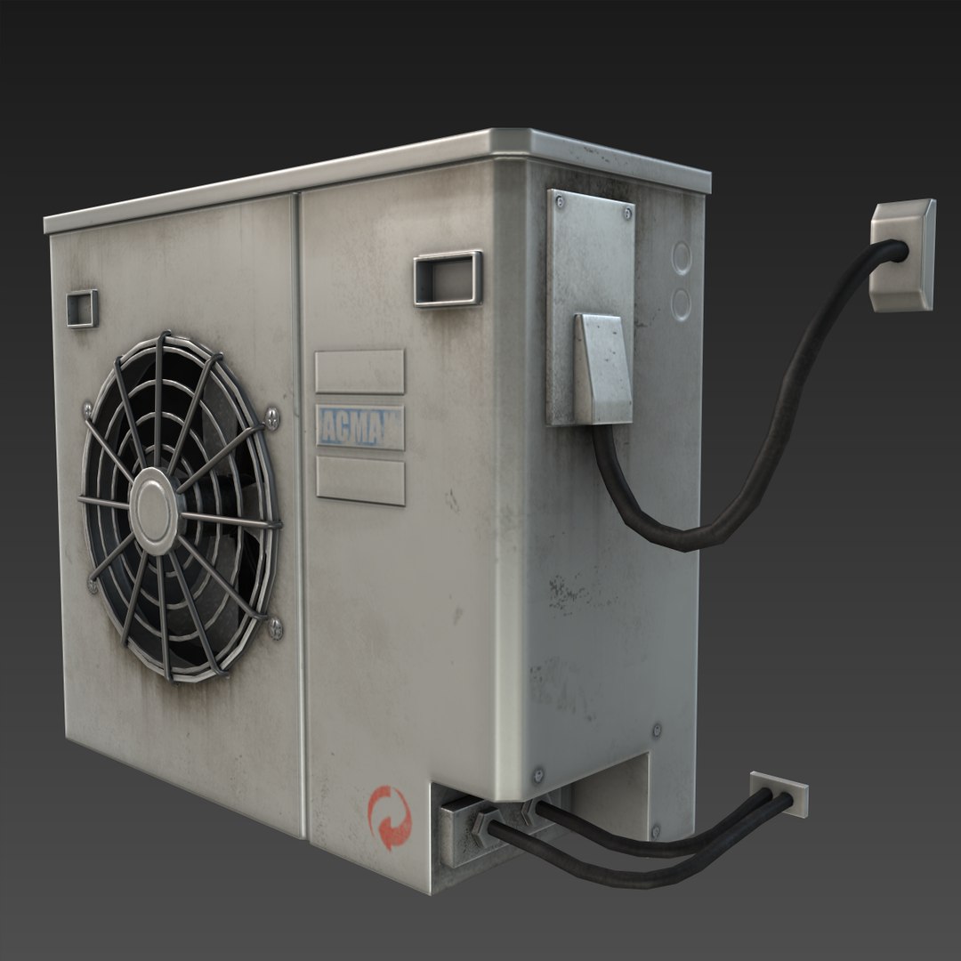 3d Model Ac Unit