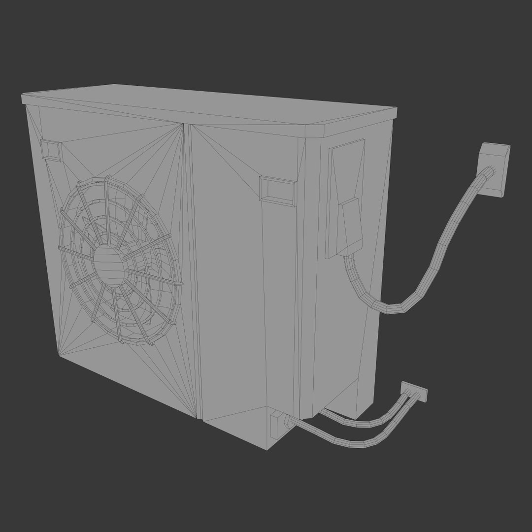 3d Model Ac Unit