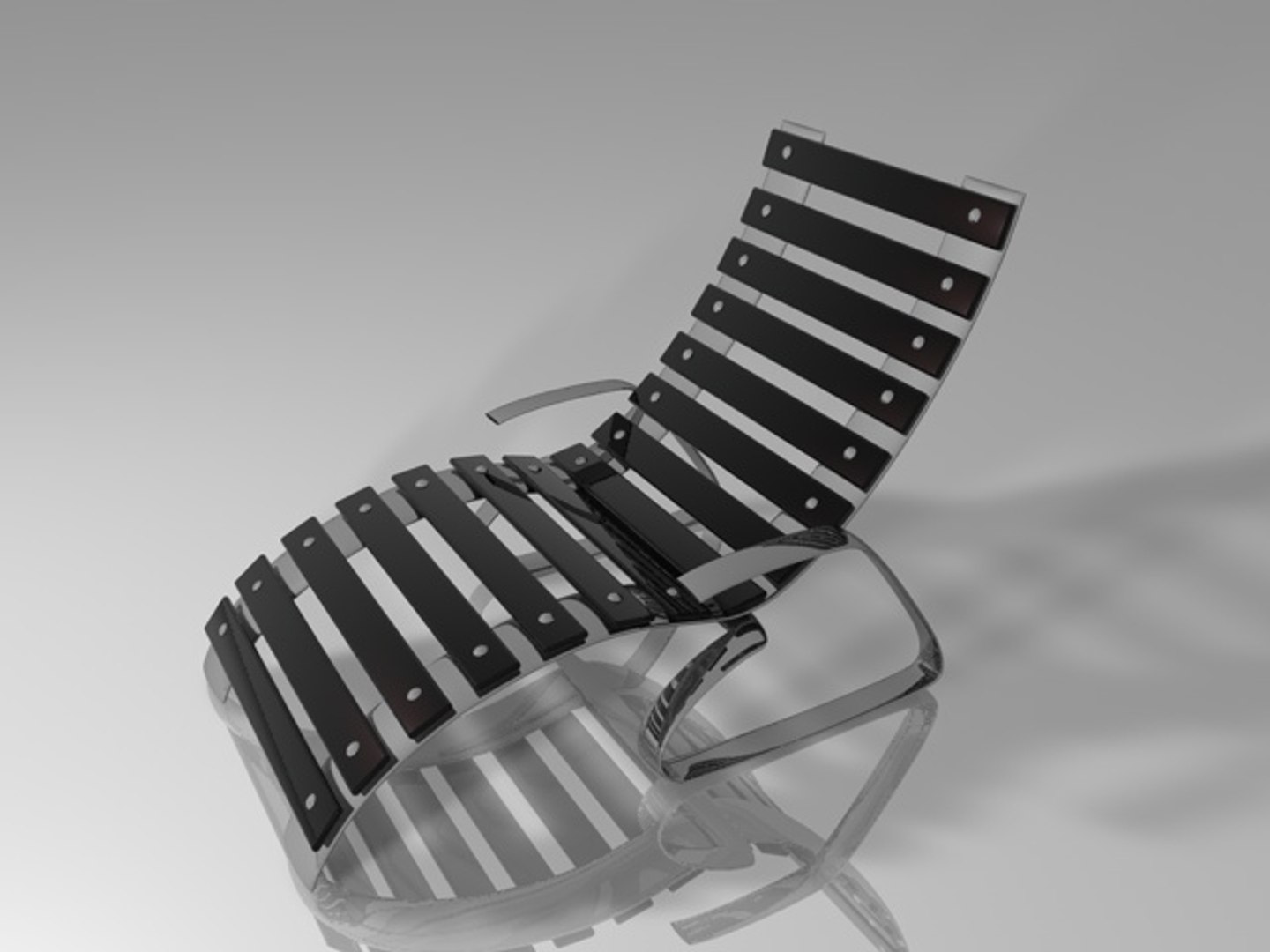 3d Modern Lounge Chair