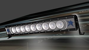 Led bar light rigid 3D model - TurboSquid 1552233