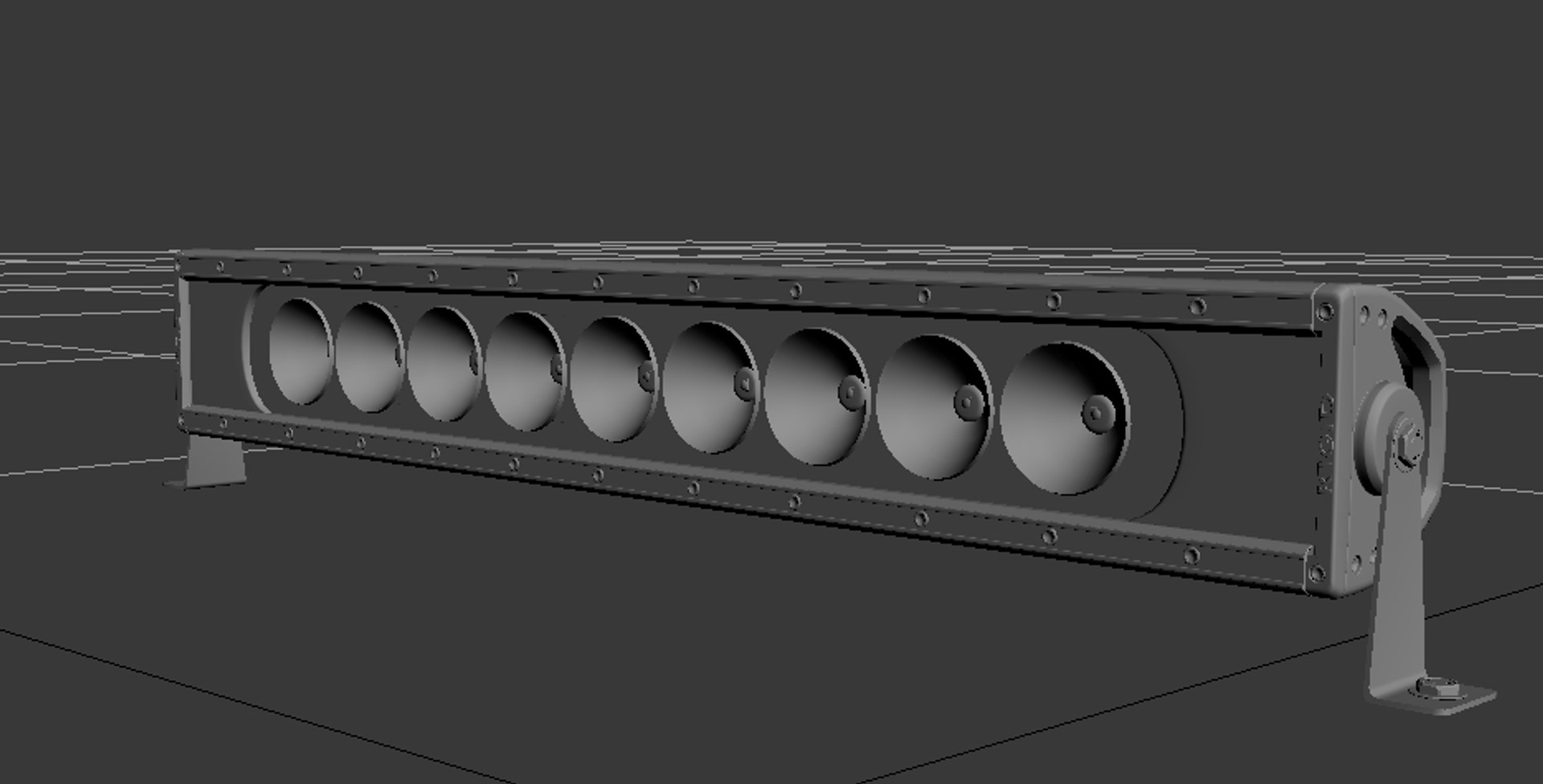 3D Bar Light 8 - TurboSquid 1638177