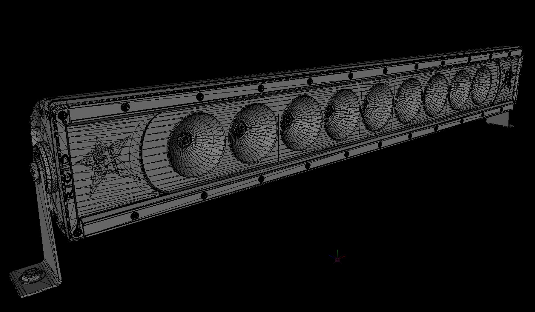 3D Bar Light 8 - TurboSquid 1638177