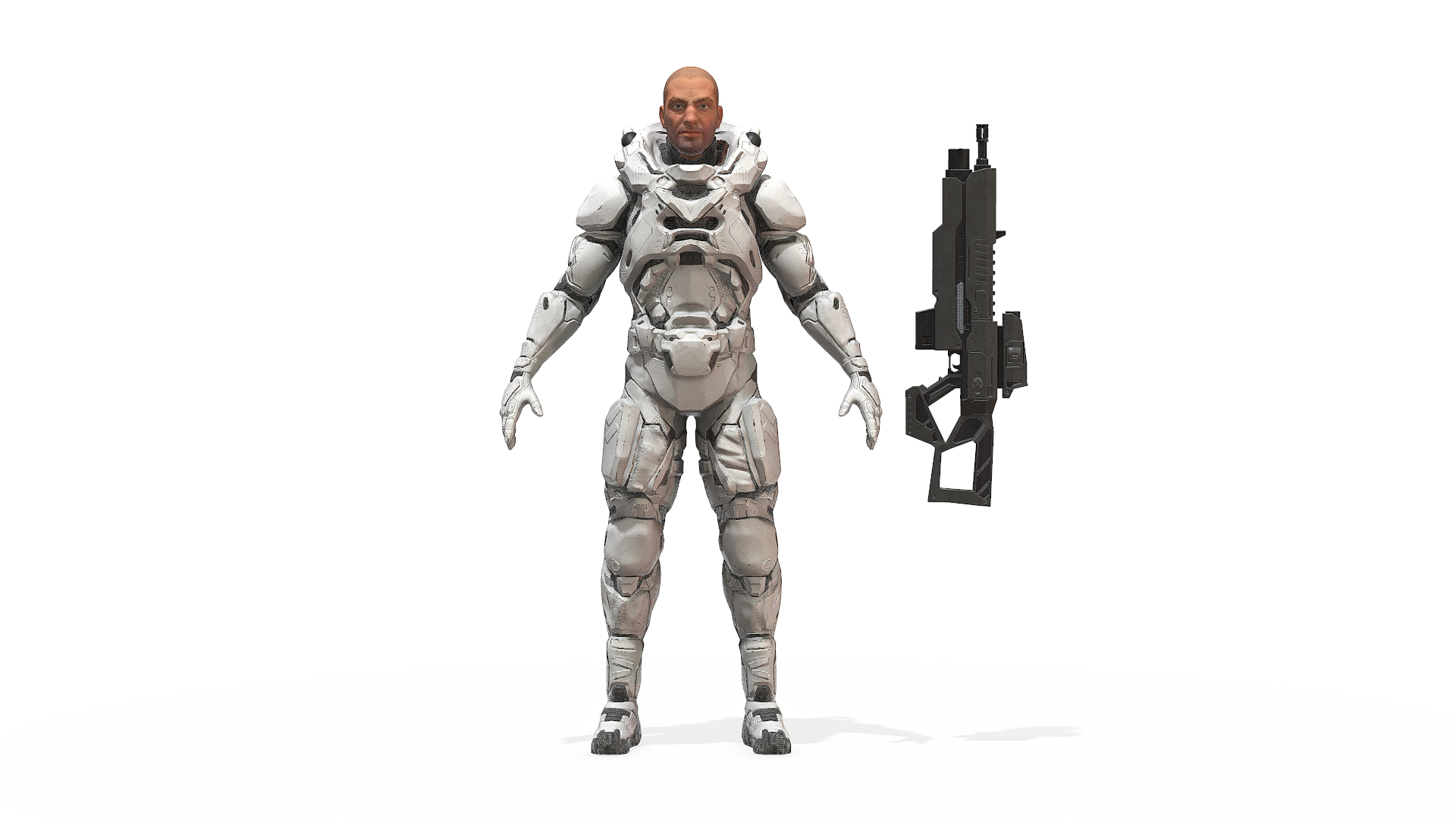 Space Marine 3D model - TurboSquid 1725254