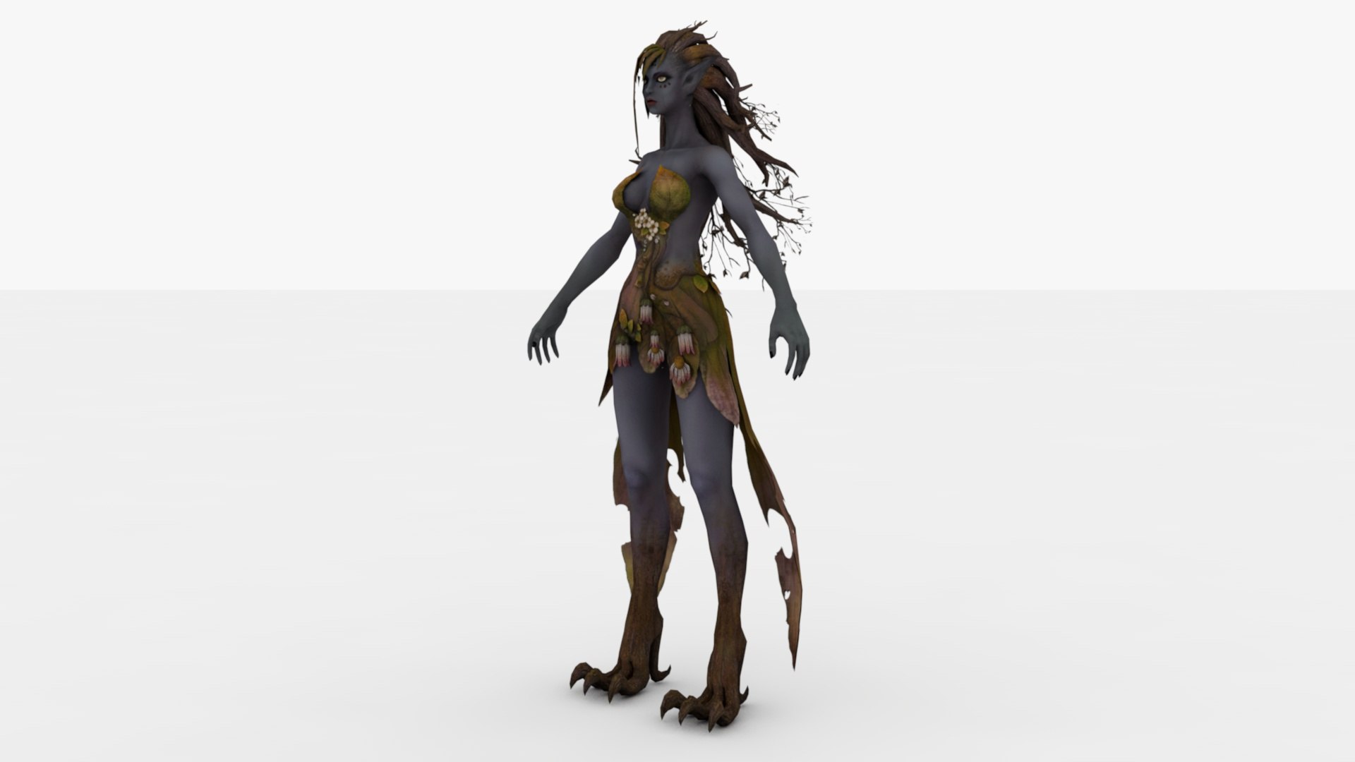 3D Dryad - TurboSquid 2364773