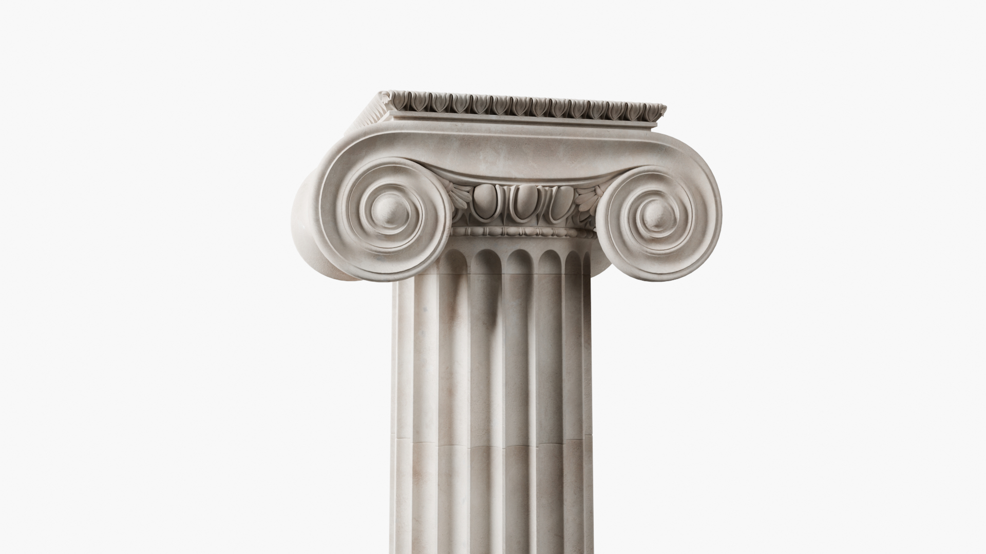 3D Model Ionic Classic Column - TurboSquid 2378034