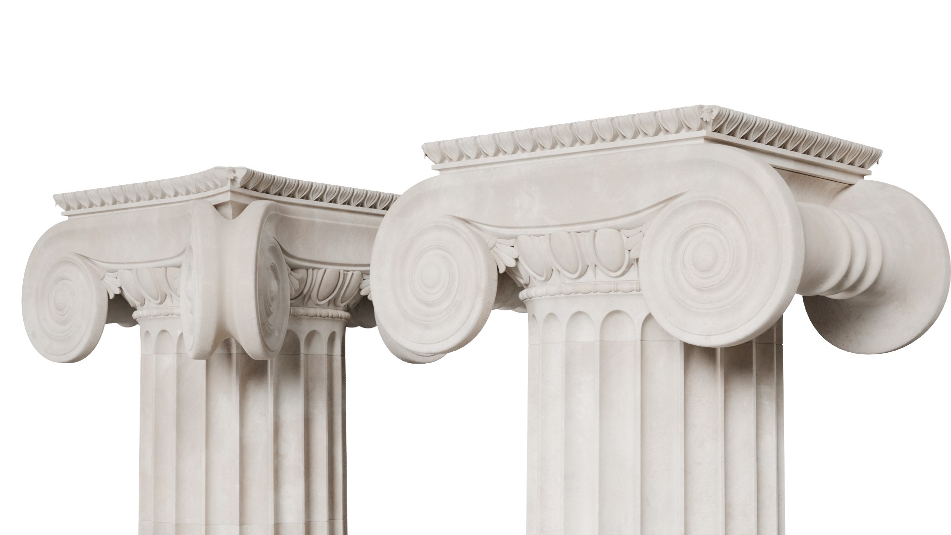 3D Model Ionic Classic Column - TurboSquid 2378034