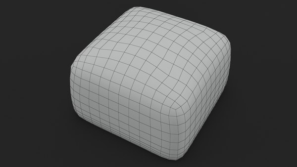 Cube Shaped Chocolate 3D model - TurboSquid 1829547