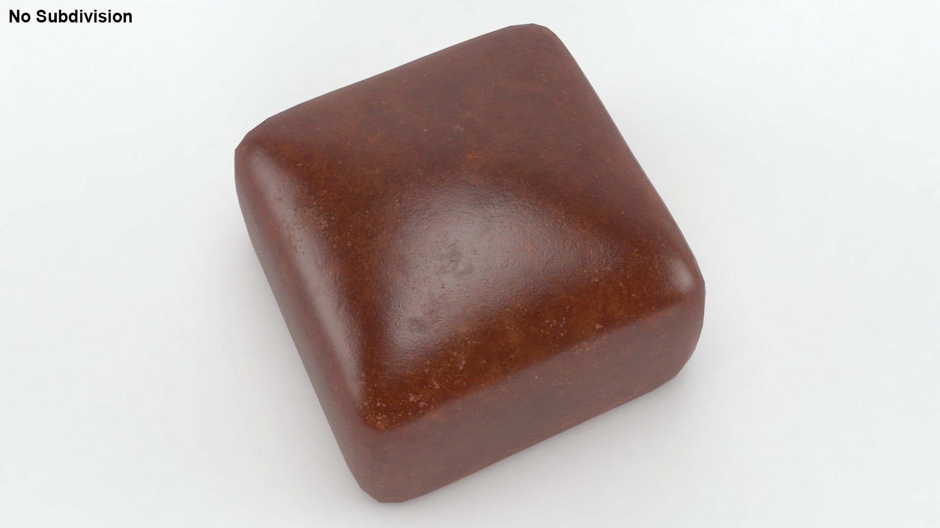 Cube Shaped Chocolate 3D Model - TurboSquid 1829547