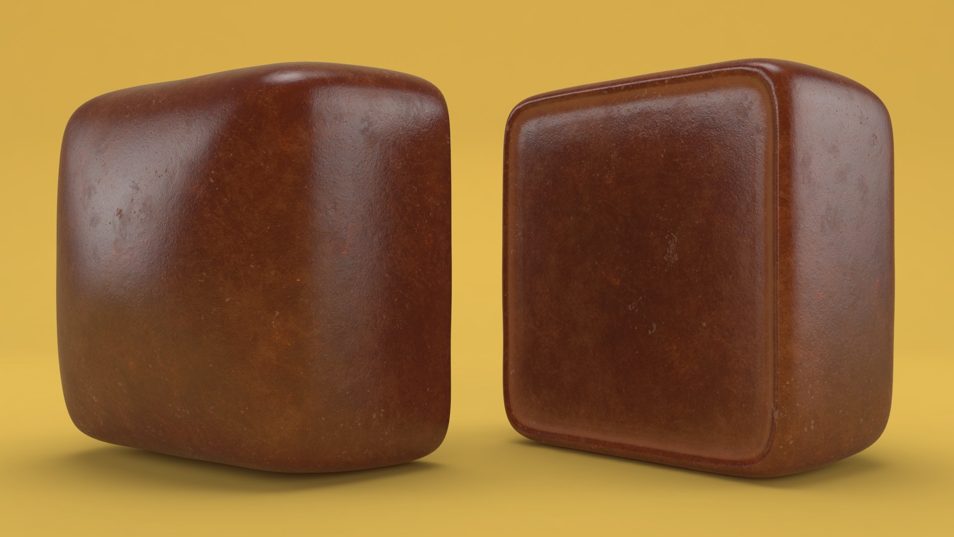 Cube Shaped Chocolate 3D Model - TurboSquid 1829547