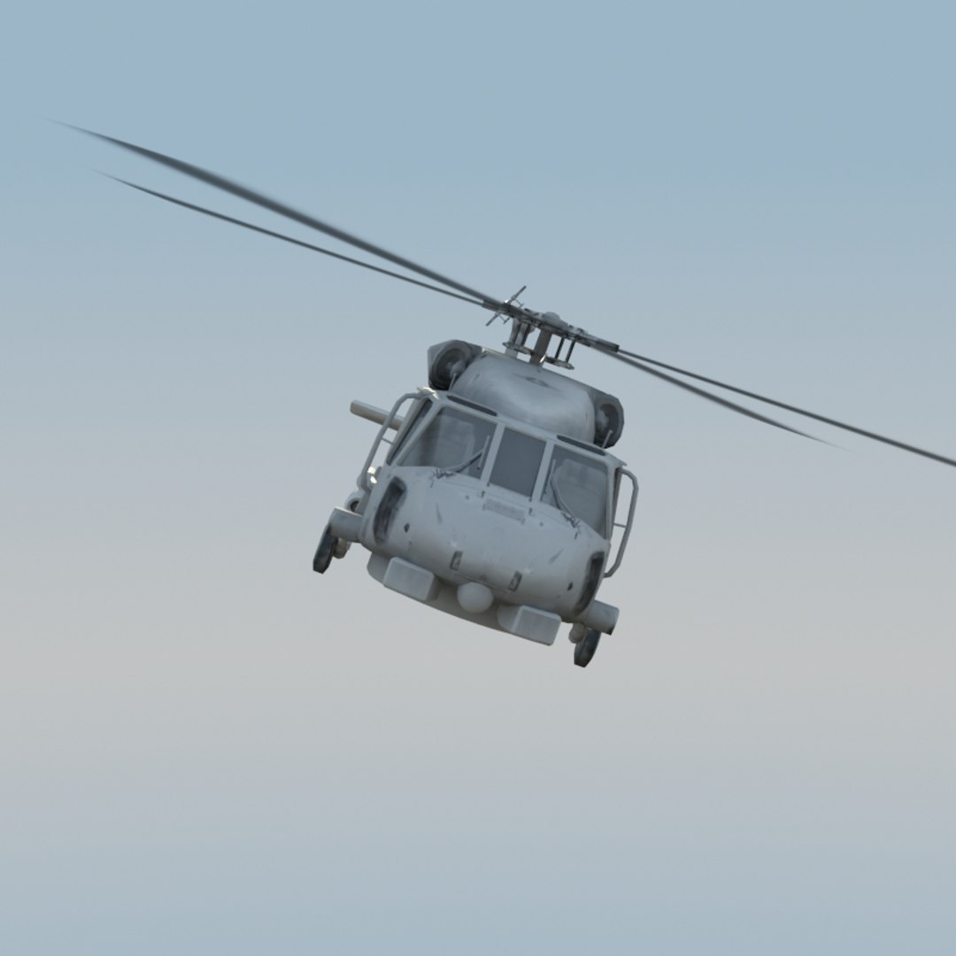Wood Helicopter Kit BRONCO (1/350) US Navy Sikorsky SH-60B/J Seahawk ...