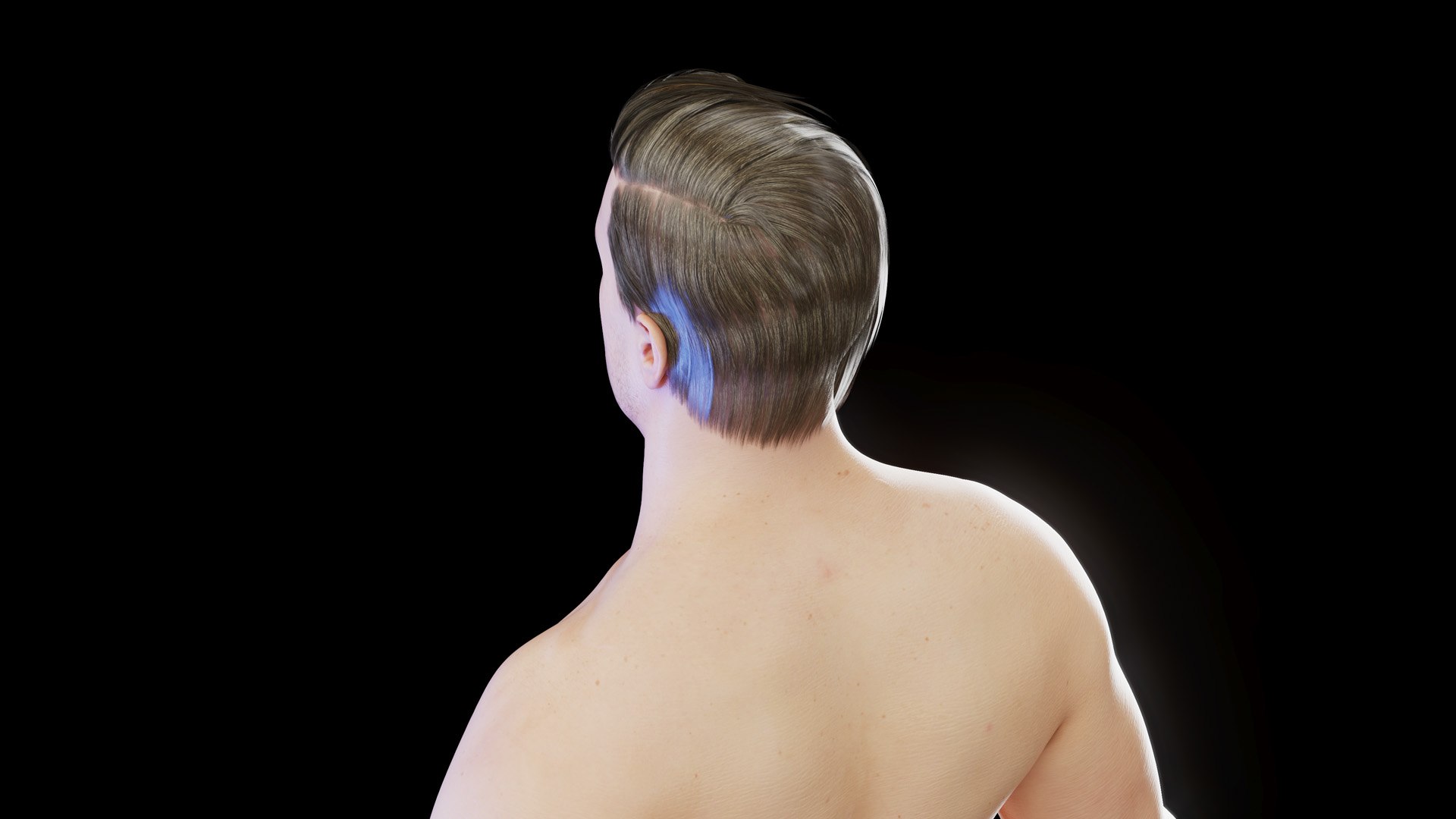 3D Model Human Anatomy Obese Male Body - TurboSquid 2028908