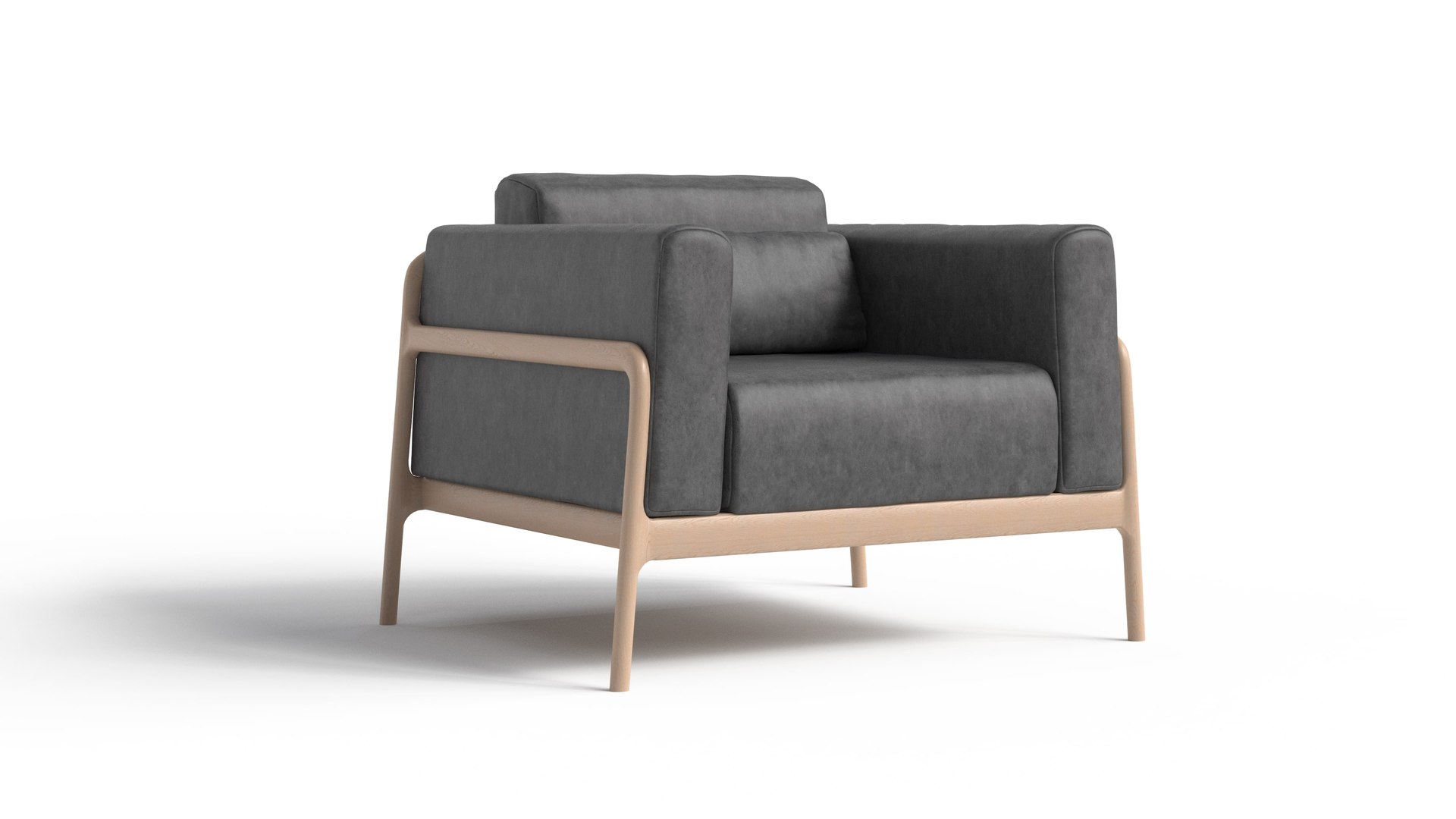 Gazzda Armchair 3D Model - TurboSquid 2099342